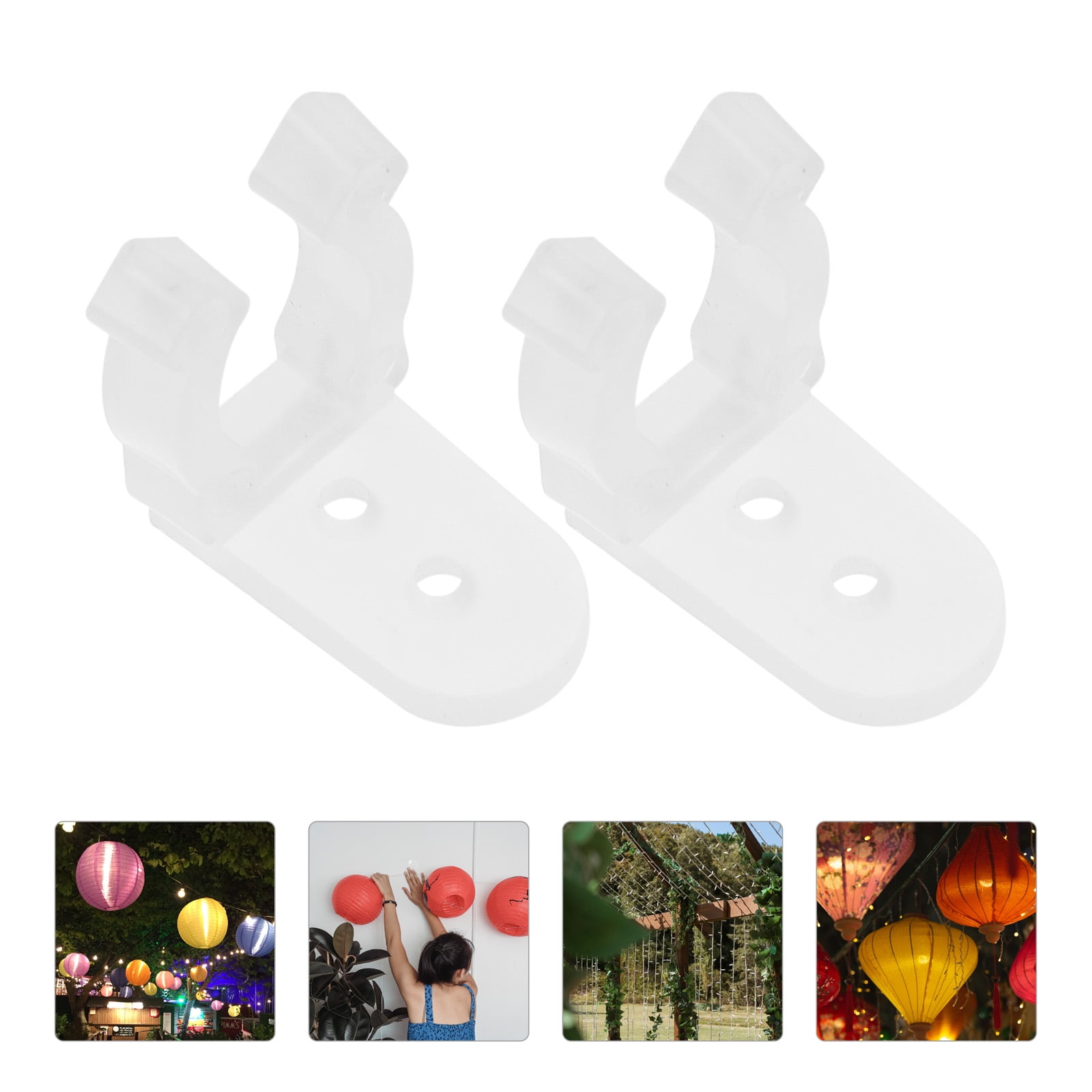 MLINS 100pcs String Light Clip LED Neon Rope Light Mounting Clip LED ...