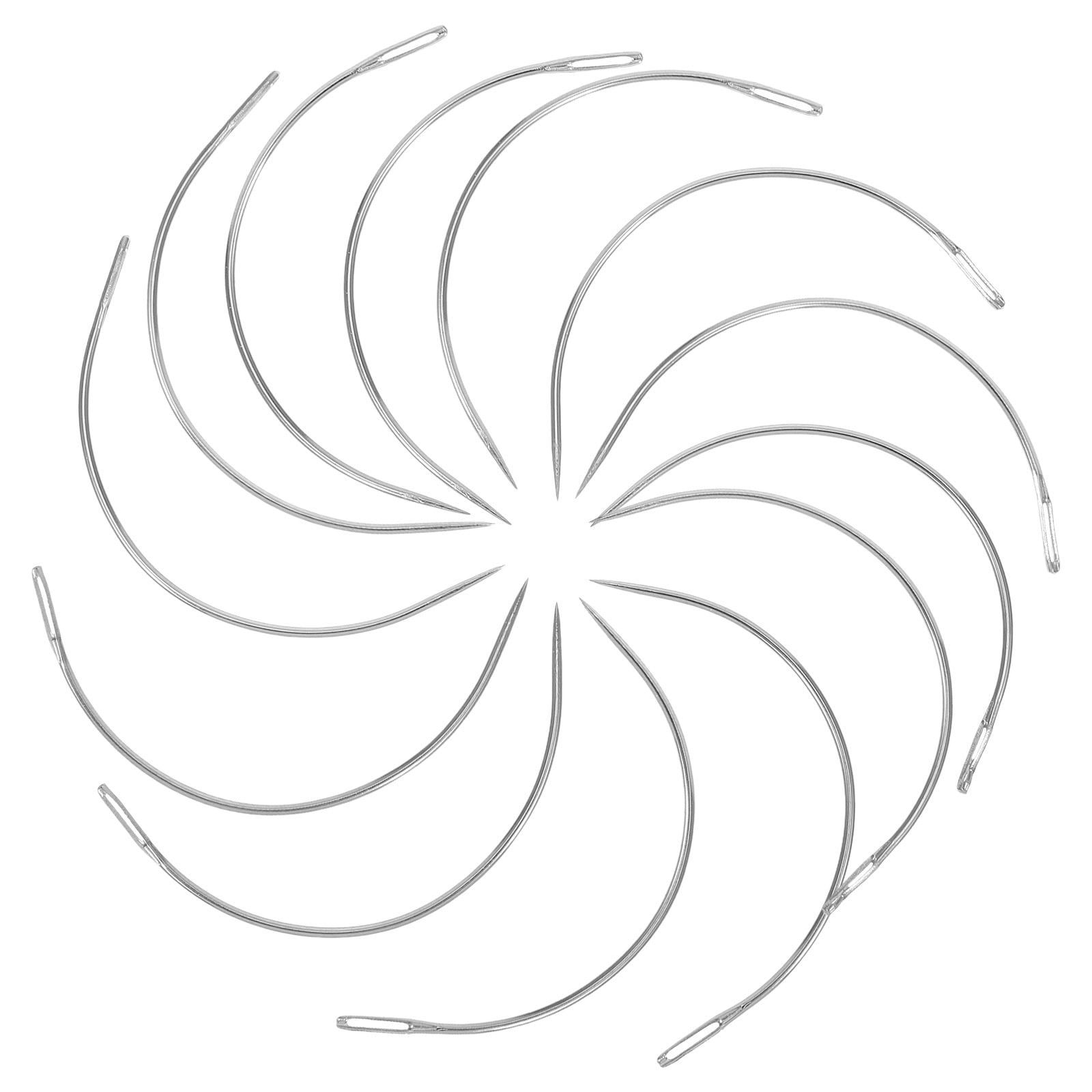 MLINS 100pcs Upholstery Needles For Tufting Curved Needle Yarn Needle ...