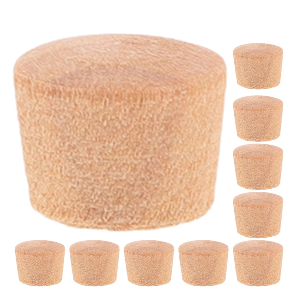 MLINS 100pcs Wooden Hole Plugs Decorative Plugs for Covering Screw ...
