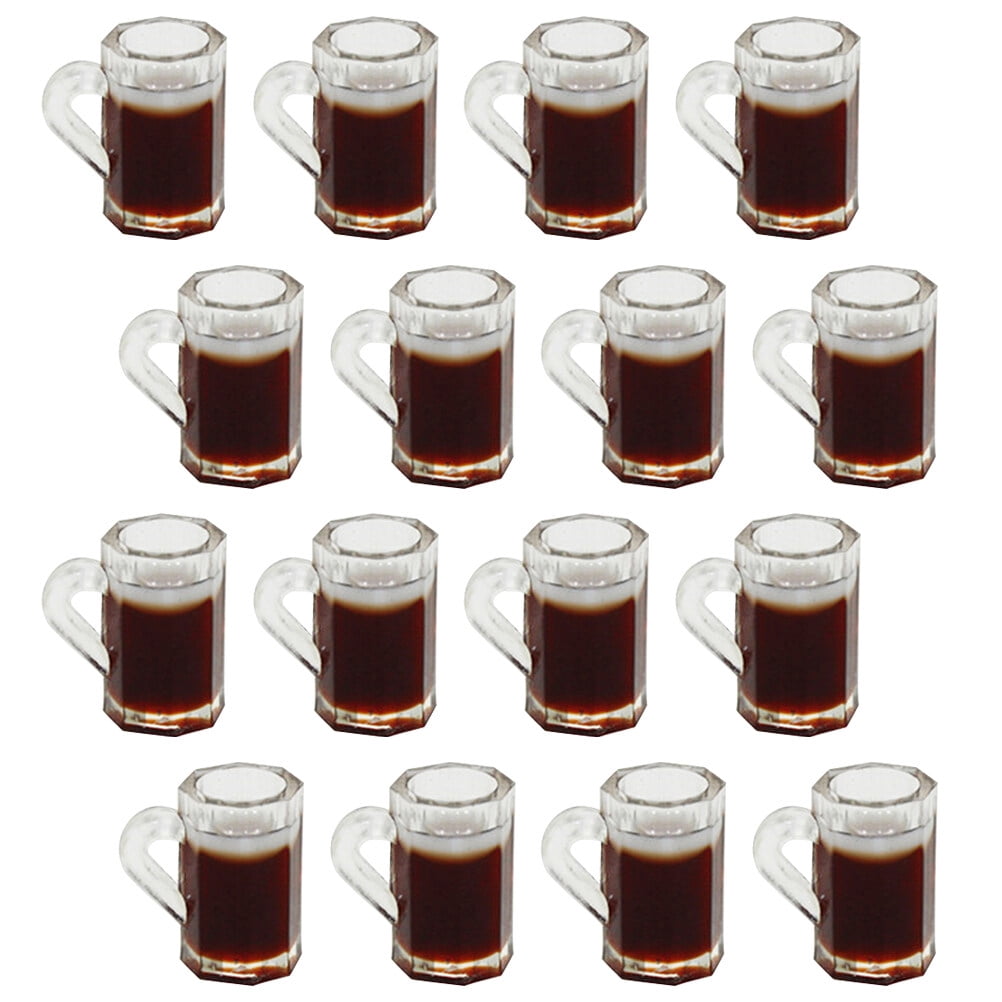 MLINS 108 pcs Mini Mugs Decorations Small House Layout Scene Miniature ...