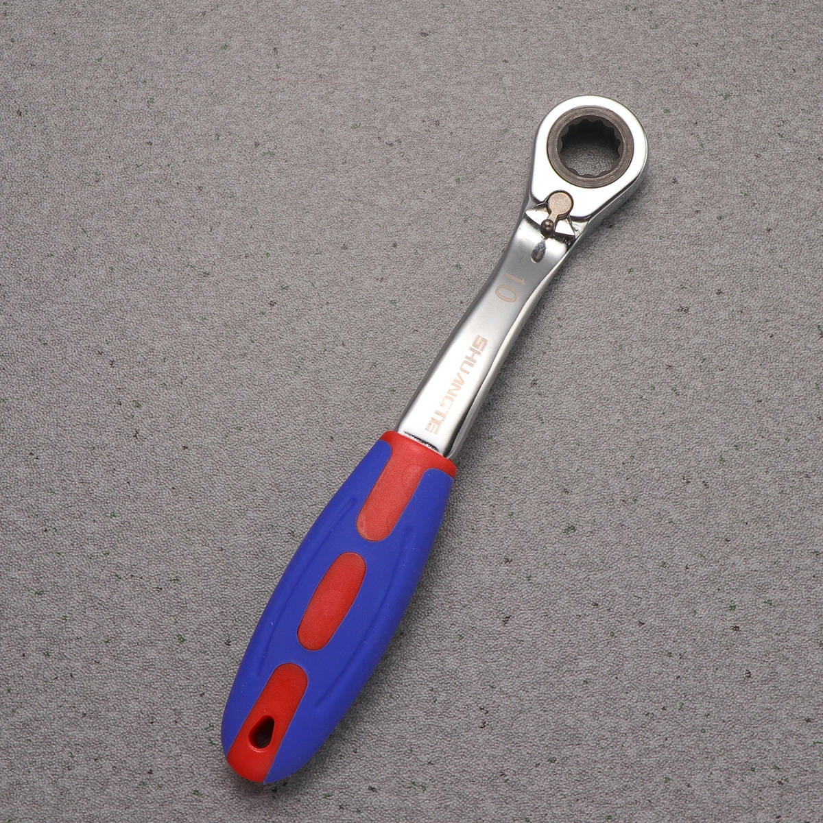 MLINS 10MM Quick Release Easy Use Tooth Round Head Ratchet Wrench ...