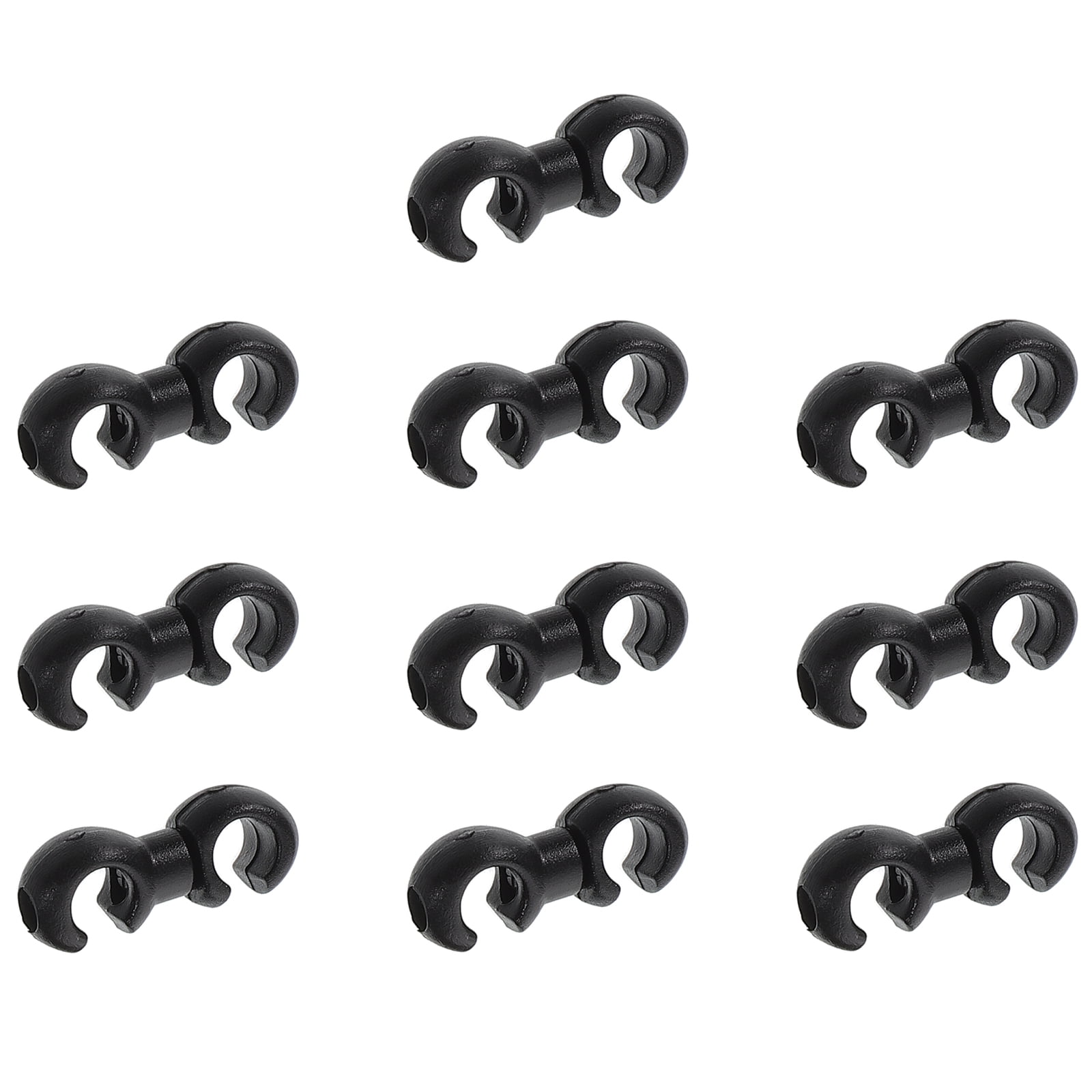 MLINS 10PCS Bike Cable Clasps Bicycle S-Hook Clips Brake Cable Clips ...