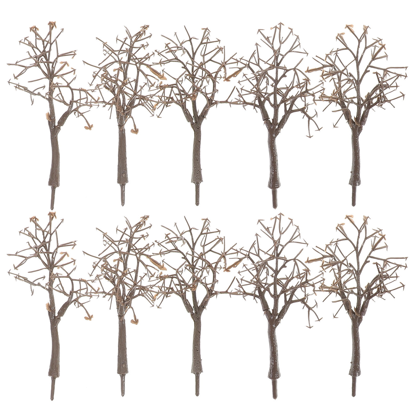 MLINS 10PCS Train Landscape Trees for Model Scenery Realistic Model ...