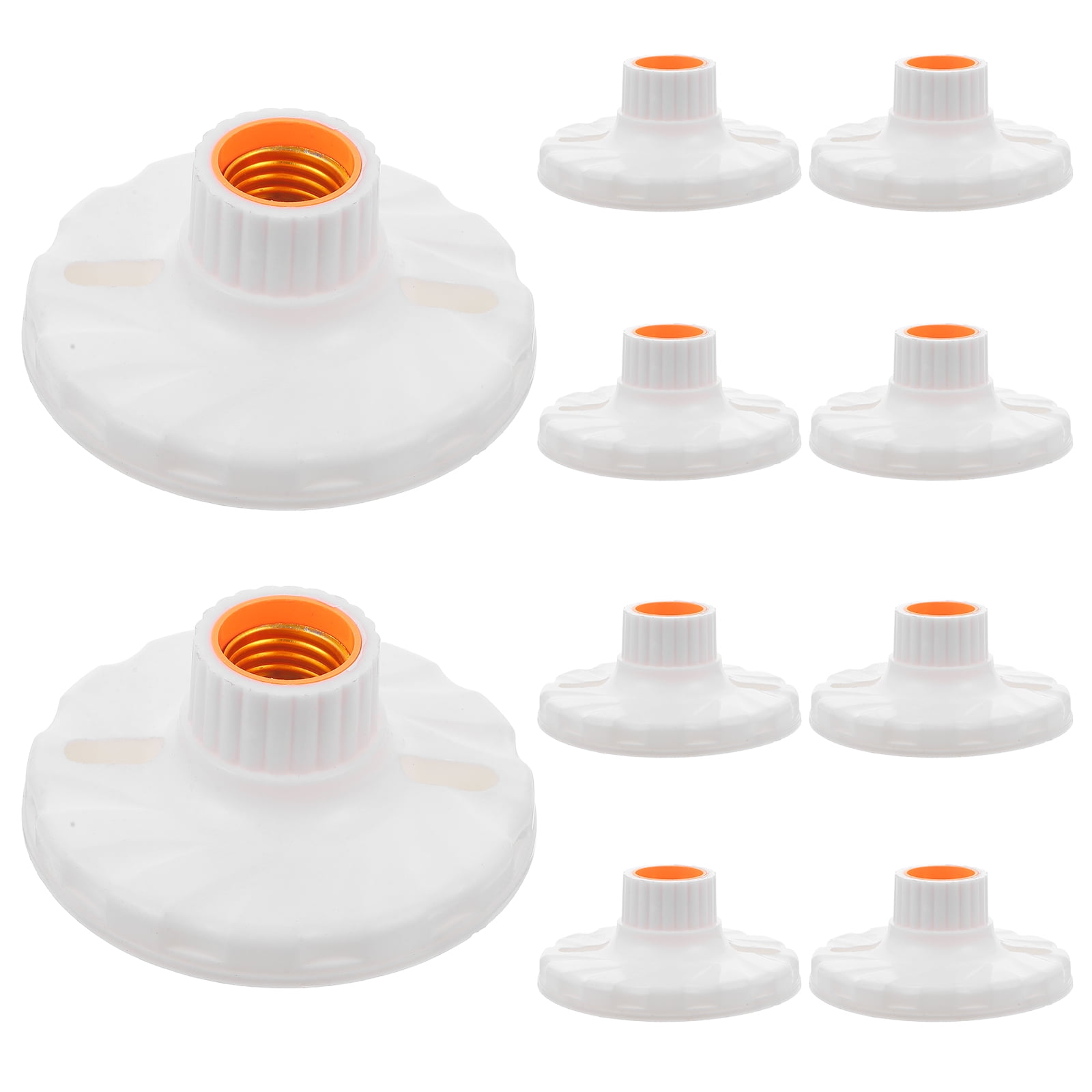 MLINS 10Pcs Lamp Socket Replacement Bulb Socket Lamp Holder Screw-in ...