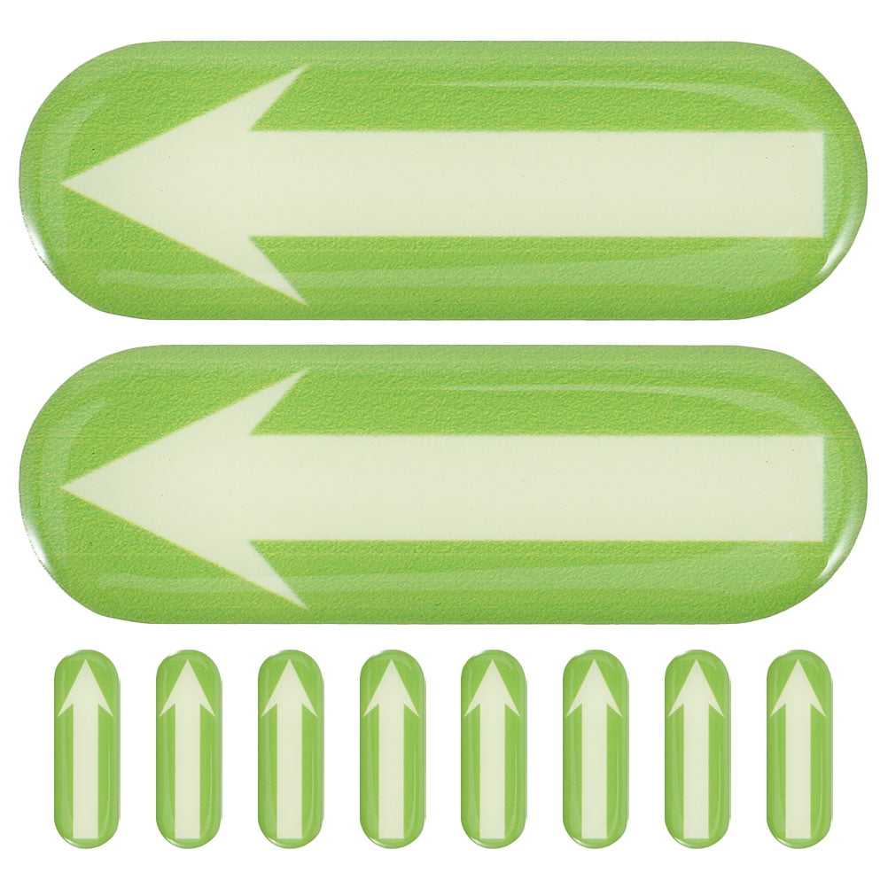 MLINS 10Pcs New Driver Reflective Stickers Keep Distance Reflective ...