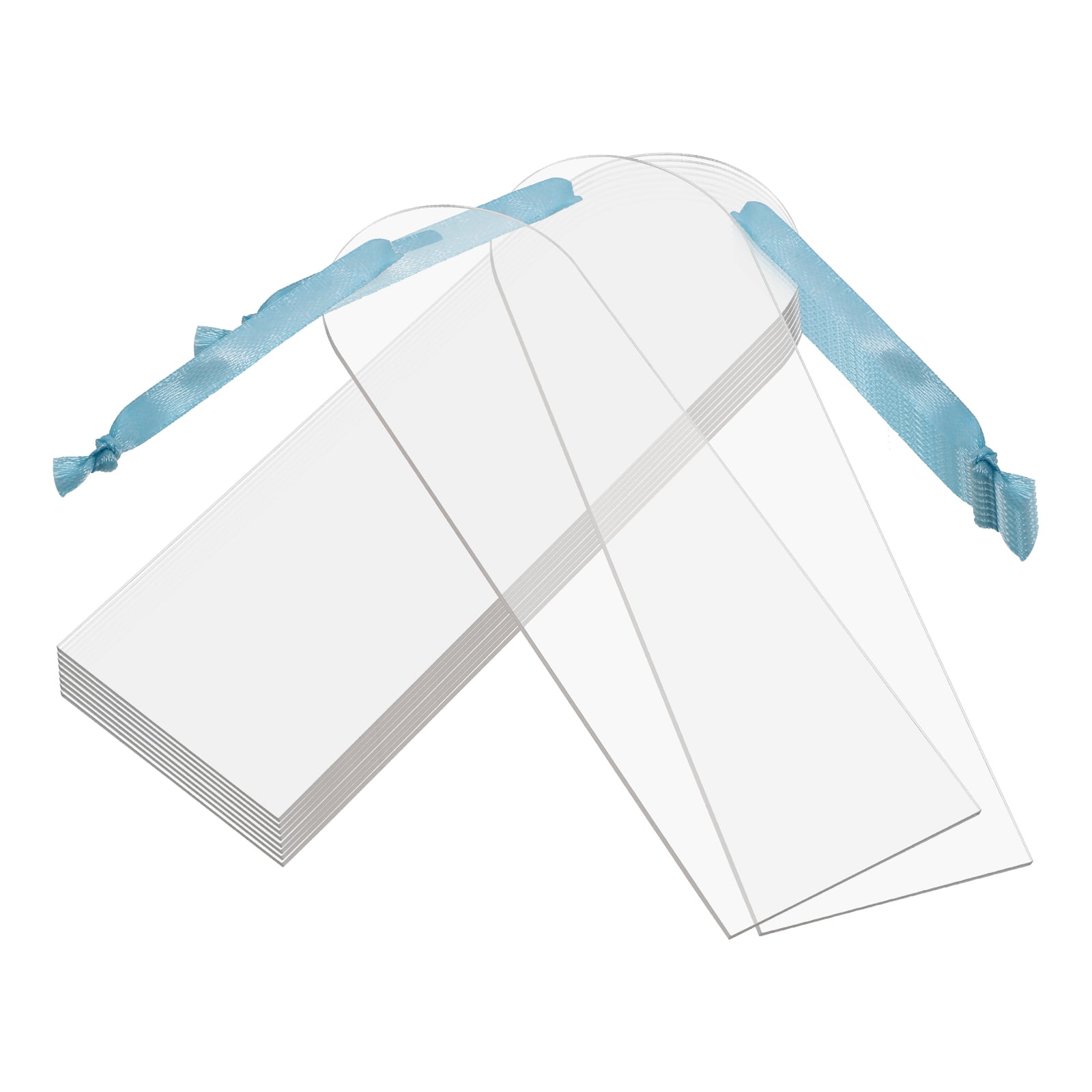 MLINS 10pcs Acrylic Bookmarks Blanks Acrylic Bookmarks Delicate Acrylic ...