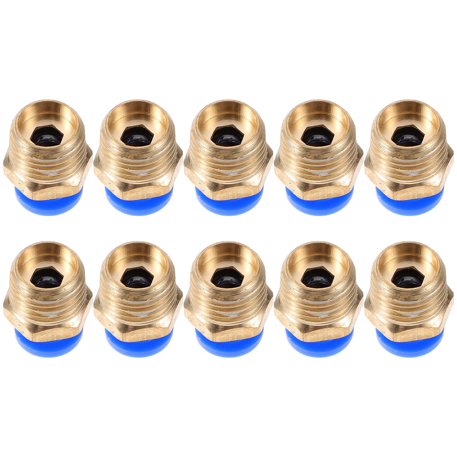 MLINS 10pcs Air Fitting 6mm Crimp Fitting Pressure Washer Quick Connect ...