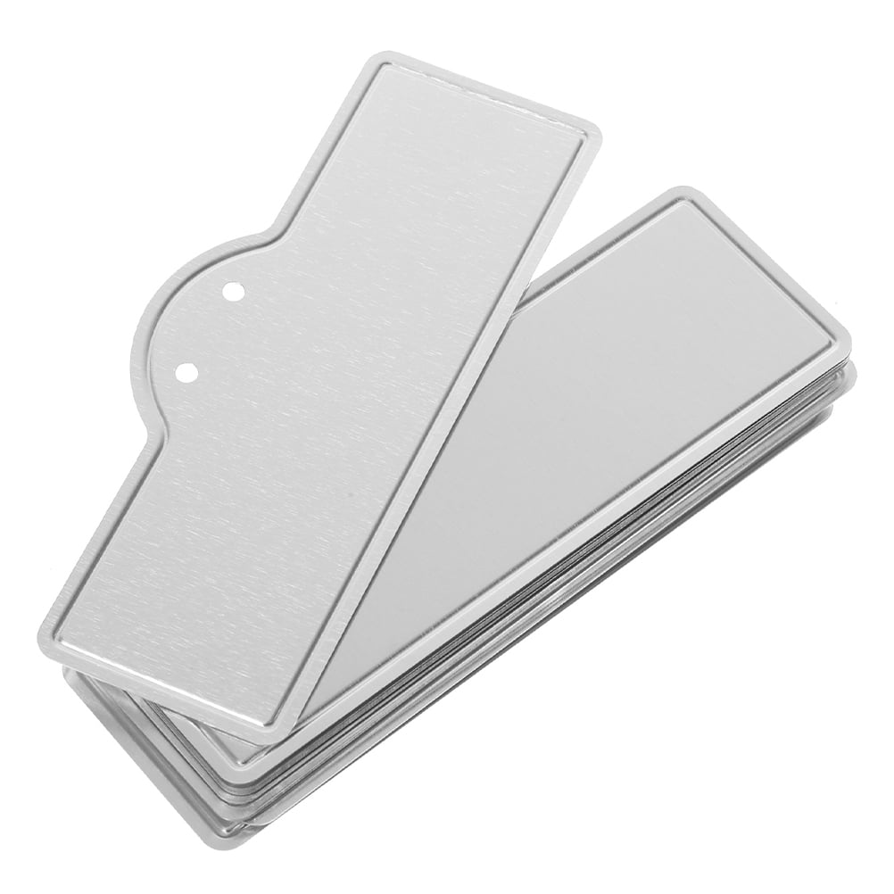 MLINS 10pcs Aluminum Plant Labels Metal Plant Tags Plant Markers Tree ...