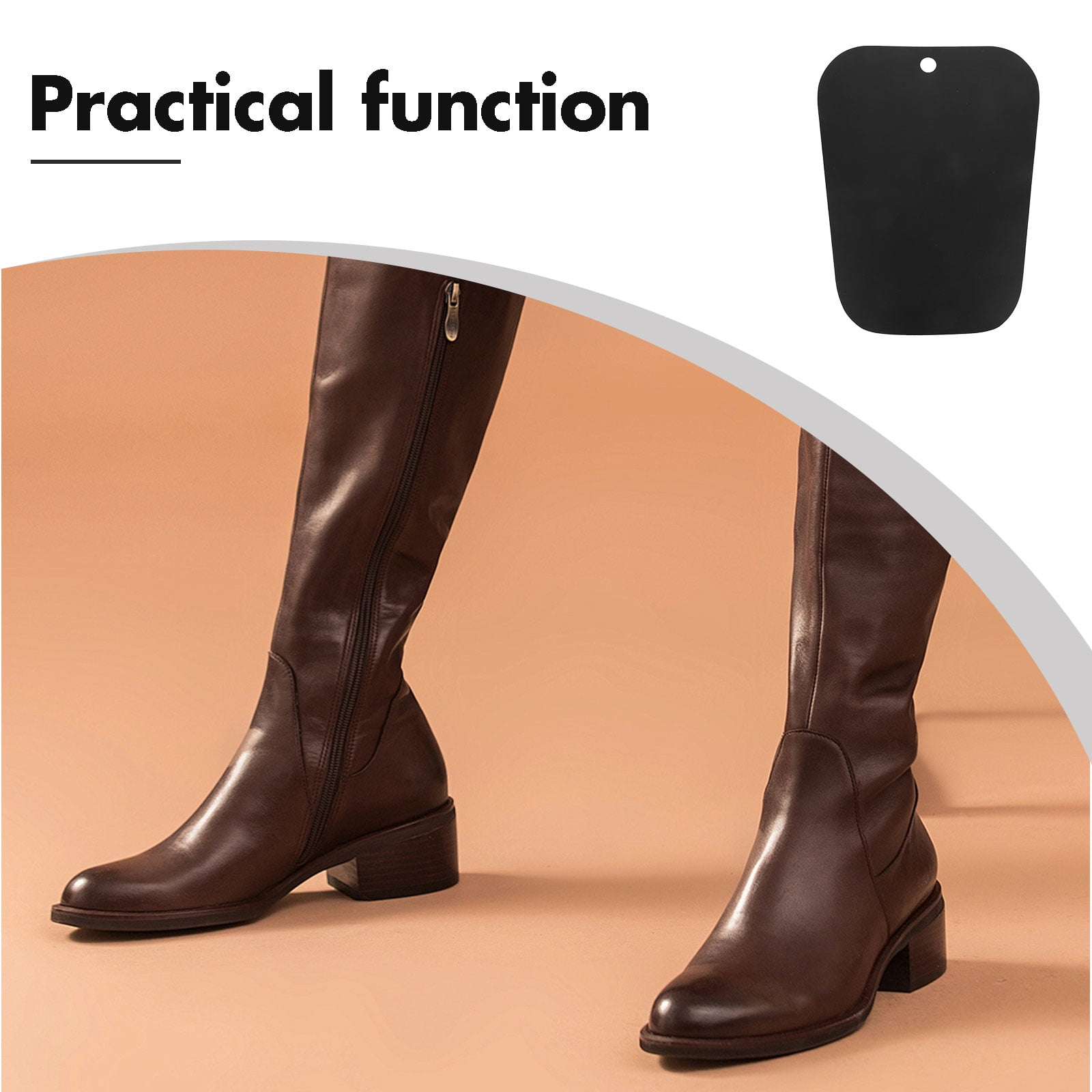 FELTECHELECTR Shoes Stretcher Women Boot Shaper Stretcher Inserts Black ...