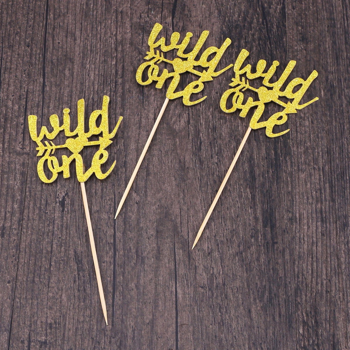 MLINS 10pcs Cake Topper Creative Beautiful Shining Cake Fruits Dessert ...