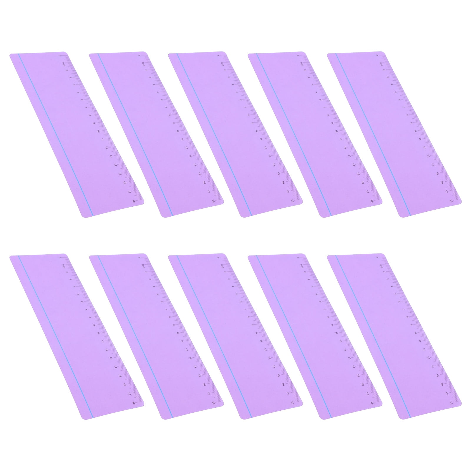 MLINS 10pcs Children PET Reading Guide Strips with Scale Highlight ...