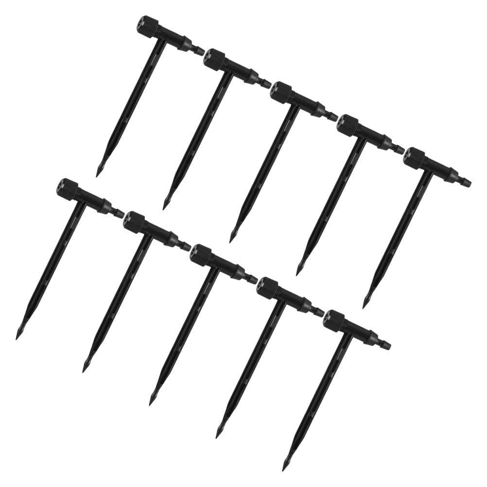 MLINS 10pcs Drip Emitters For Drip Irrigation Tubing Adjustable Water ...