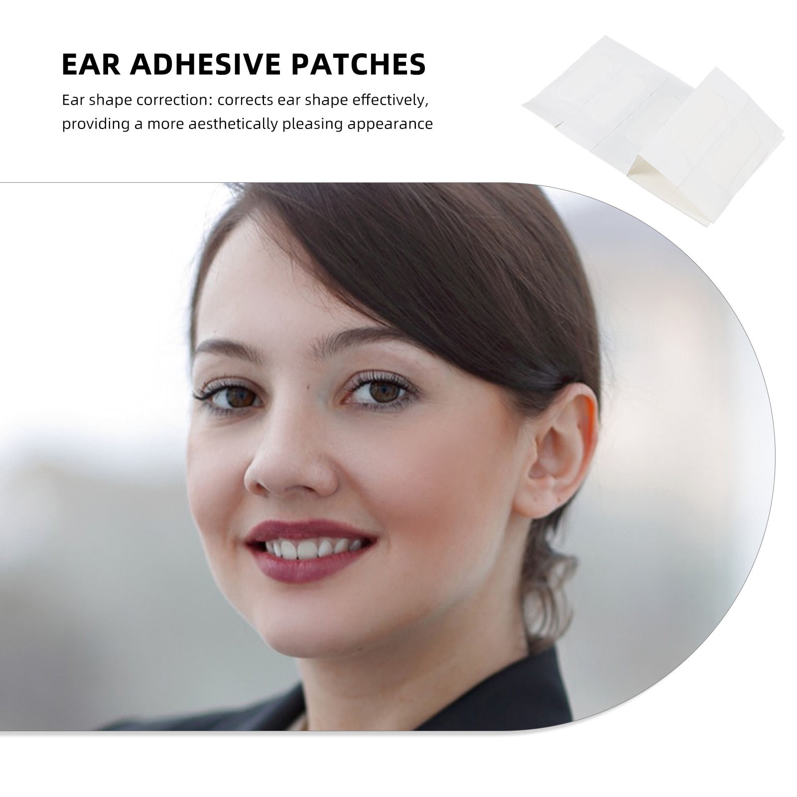 MLINS 10pcs Ear Corrector Tape For Children And Adults Ear Adhesive Strips Ear Reshaping Strips ...