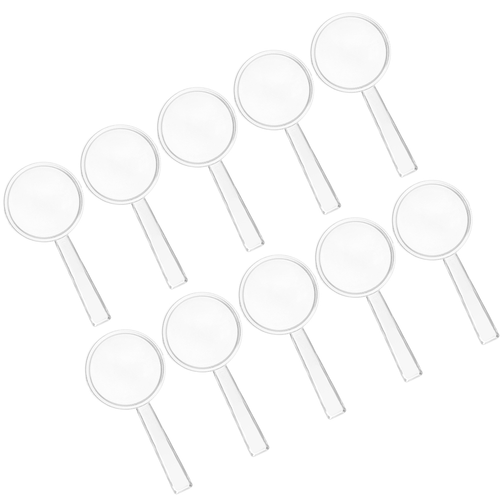MLINS 10pcs Explore Magnifier Elderly Magnifying Lens Handheld ...