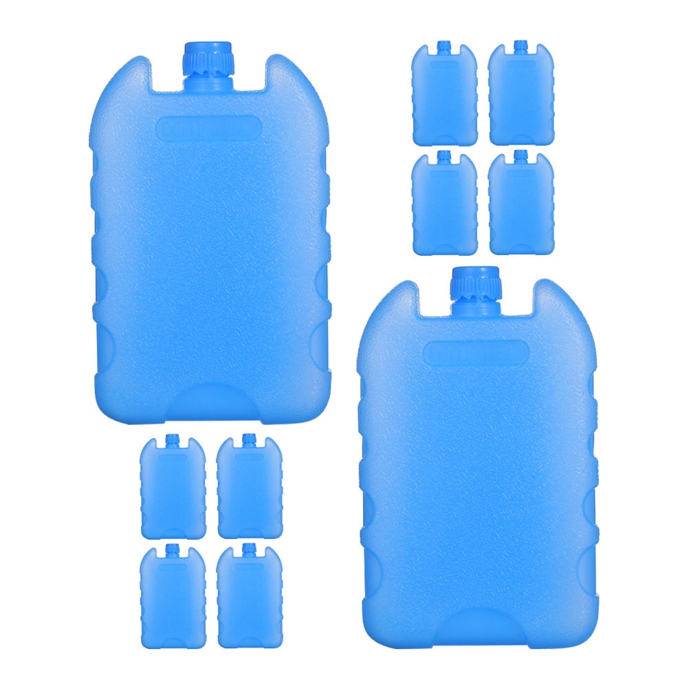 MLINS 10pcs Freezer Packs For Coolers Ice Block Cooler Freezer Reusable ...