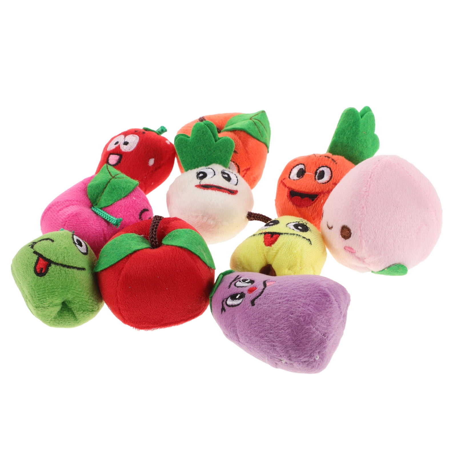 MLINS 10pcs Fruit Finger Puppets Cartoon Finger Puppets Kids Finger ...
