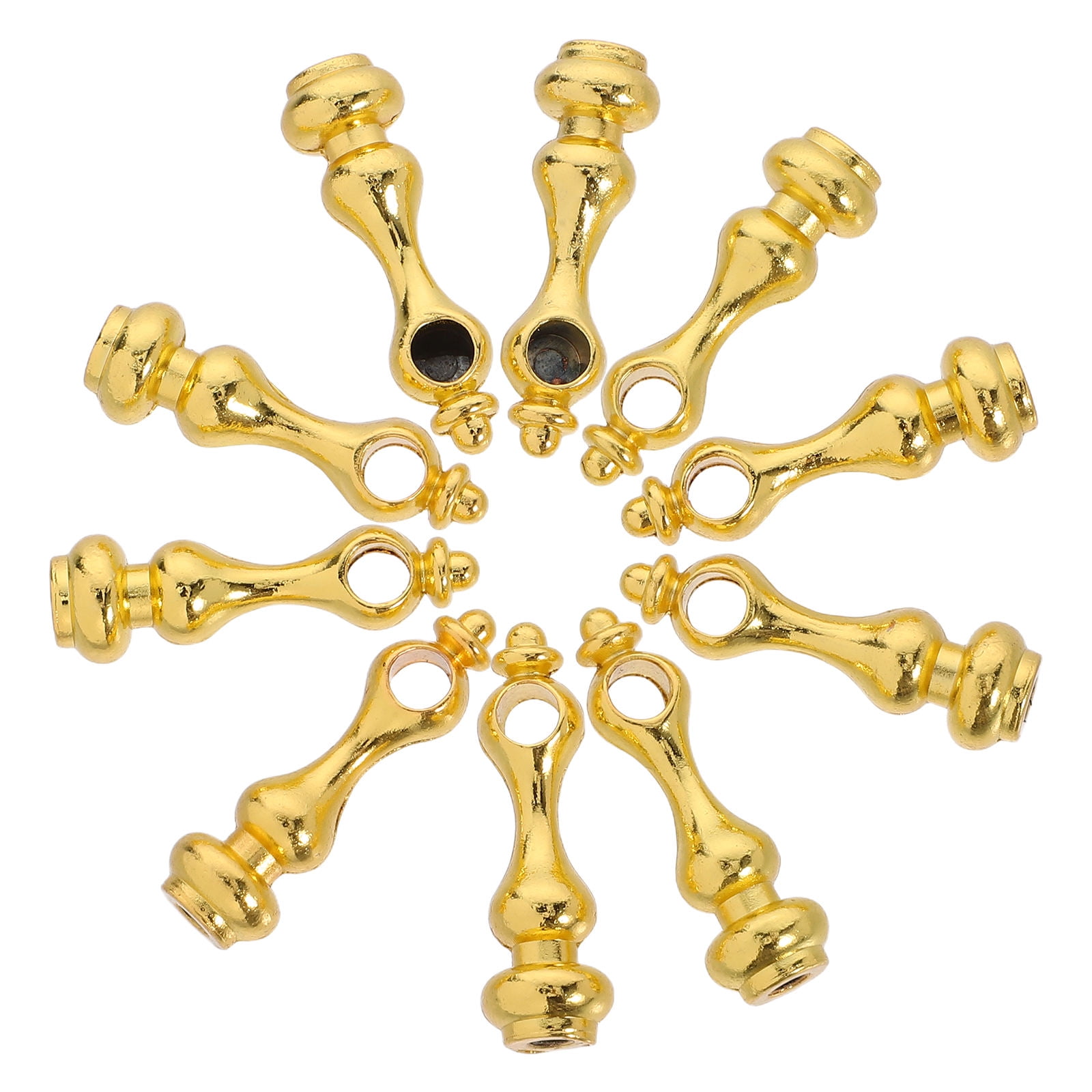 MLINS 10pcs Gallery Spindles Metal Furniture Connectors for Glass ...