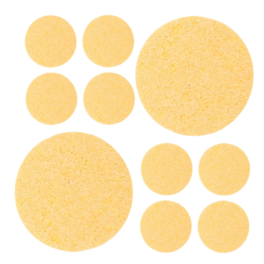 MLINS 10pcs Hermit Crab Sponges Round Fish Tank Humidity Sponges ...