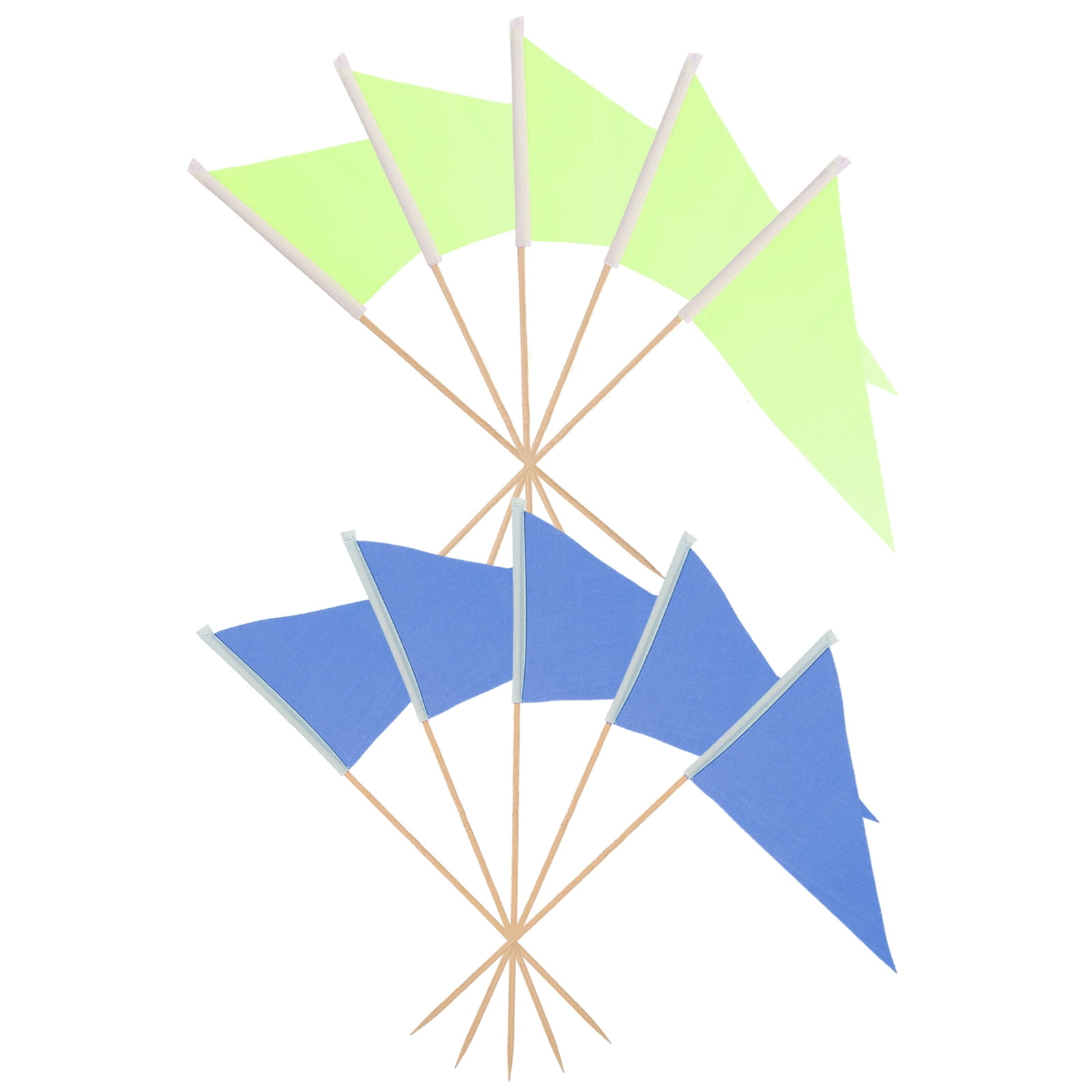 MLINS 10pcs Irrigation Flags Lawn Garden Marking Flags Landscape Flags ...