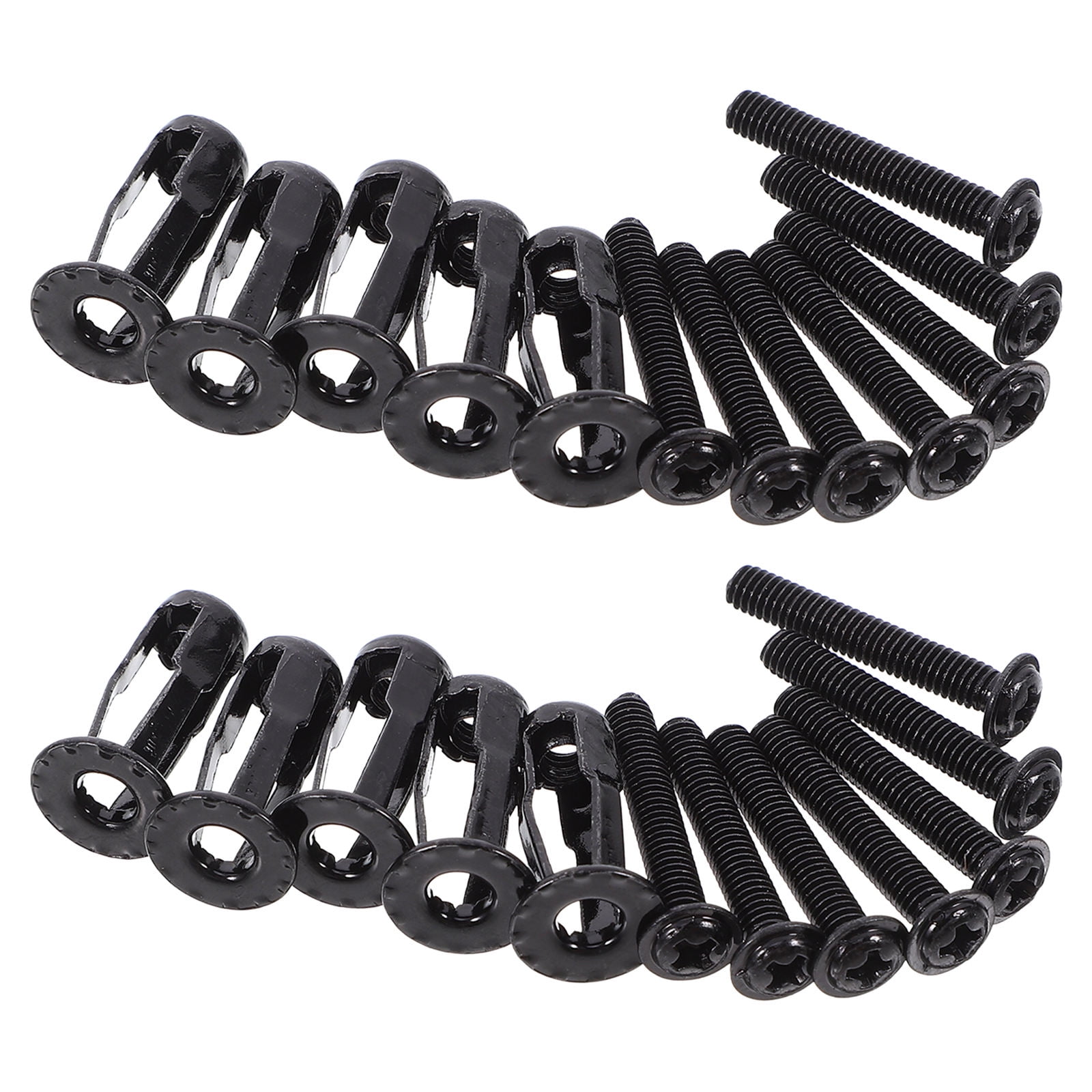 MLINS 10pcs Jack Rivets Nuts Metal Nut Metal Anchors Nuts Assortment ...