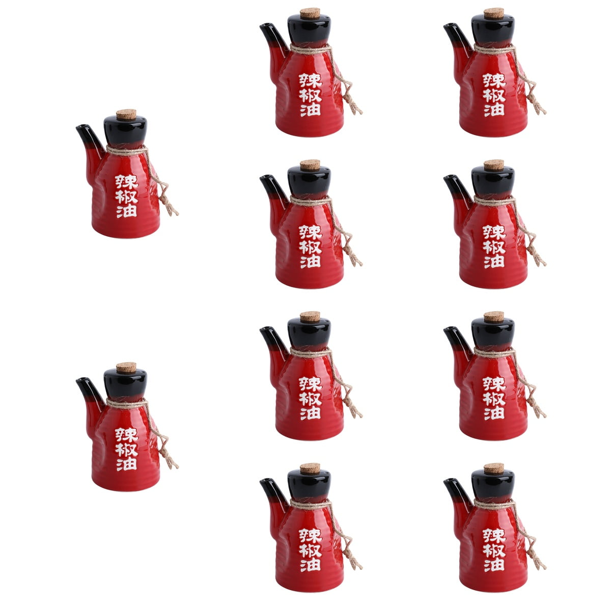 MLINS 10pcs Japanese Style Condiment Container Kitchen Sauce Bottle ...