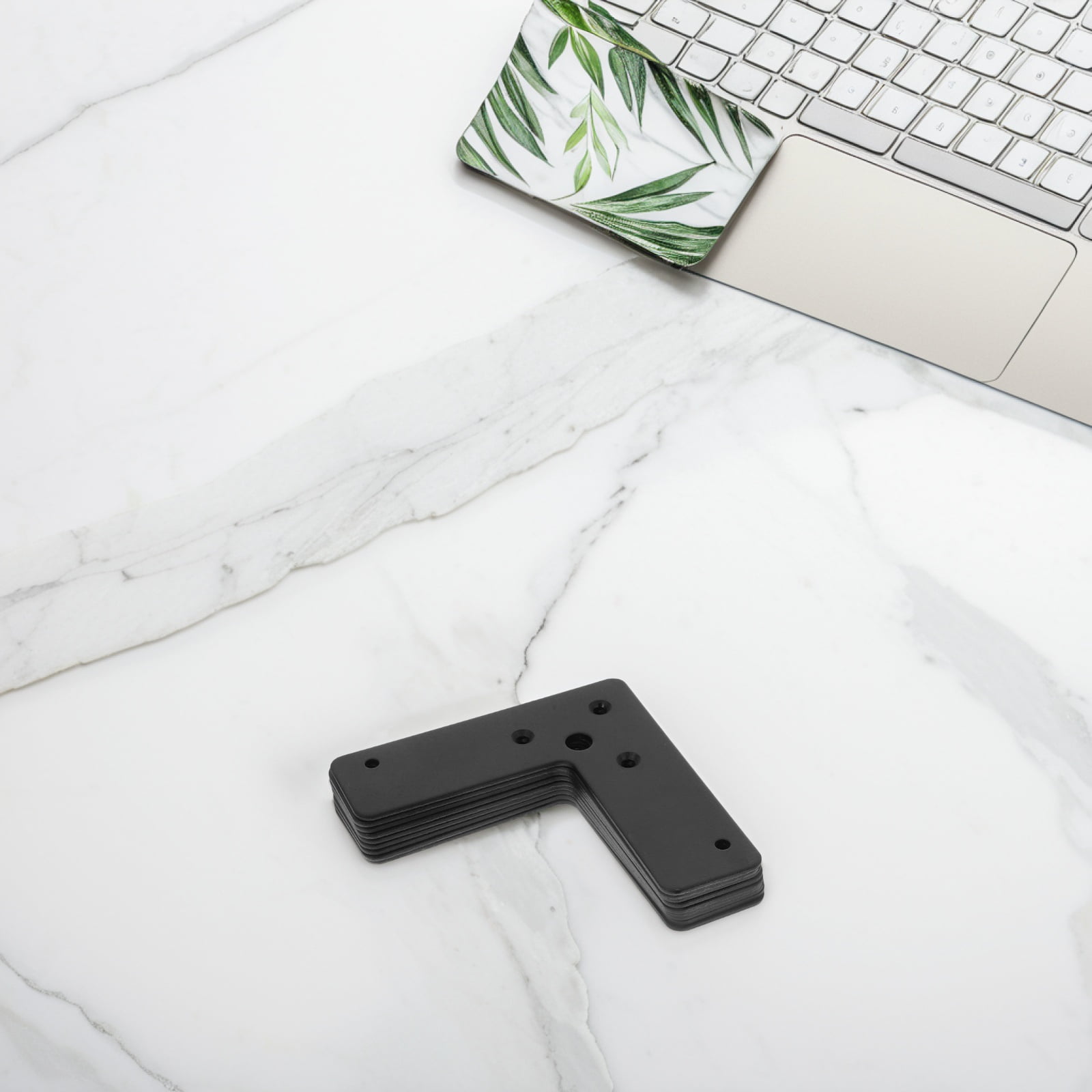 MLINS 10pcs L Shape Flat Brackets Flat Corner Brace Stainless Steel L ...