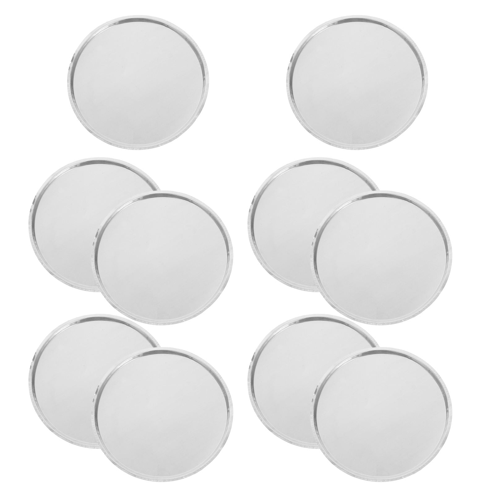 MLINS 10pcs Lab Weighing Boats Small Weighing Dishes 50ml Aluminum ...