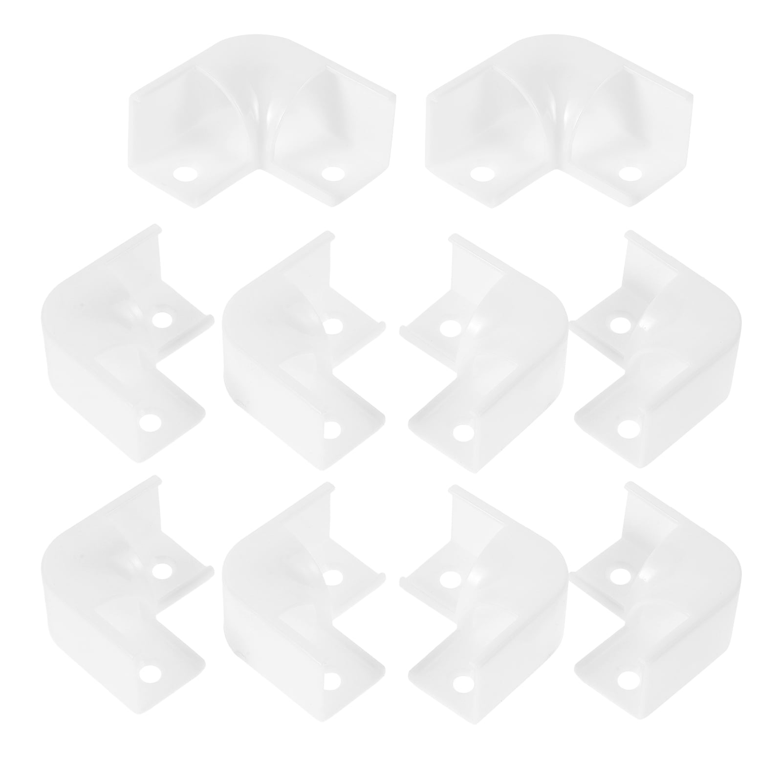 MLINS 10pcs Led Strip Light Corner Connector Kit V Shape Plastic 90 ...