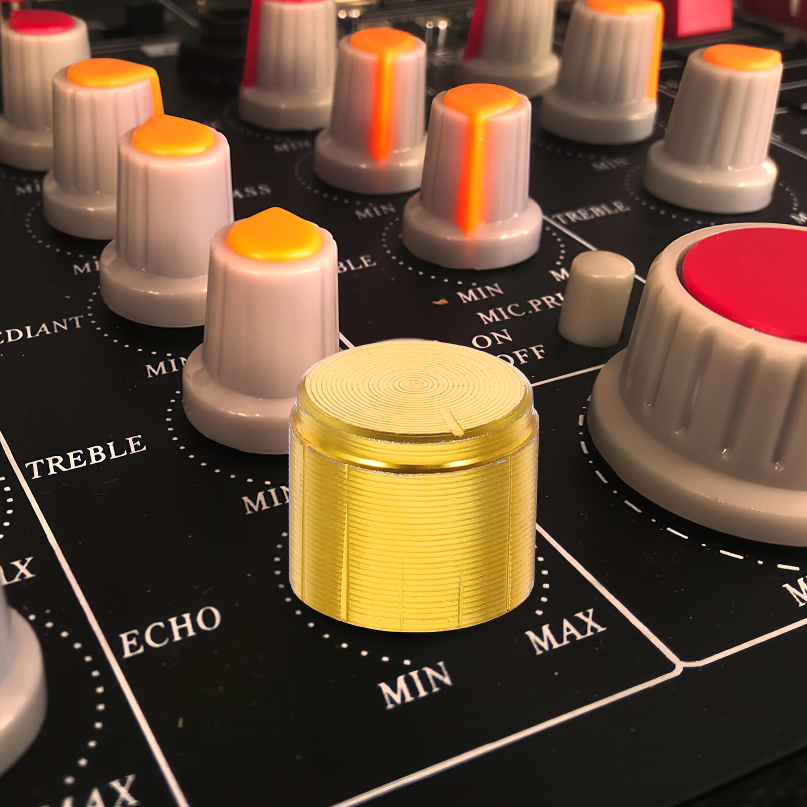 MLINS 10pcs Metal Volume Knobs For Electric Guitar Switch knobs Guitar Parts Replacement ...