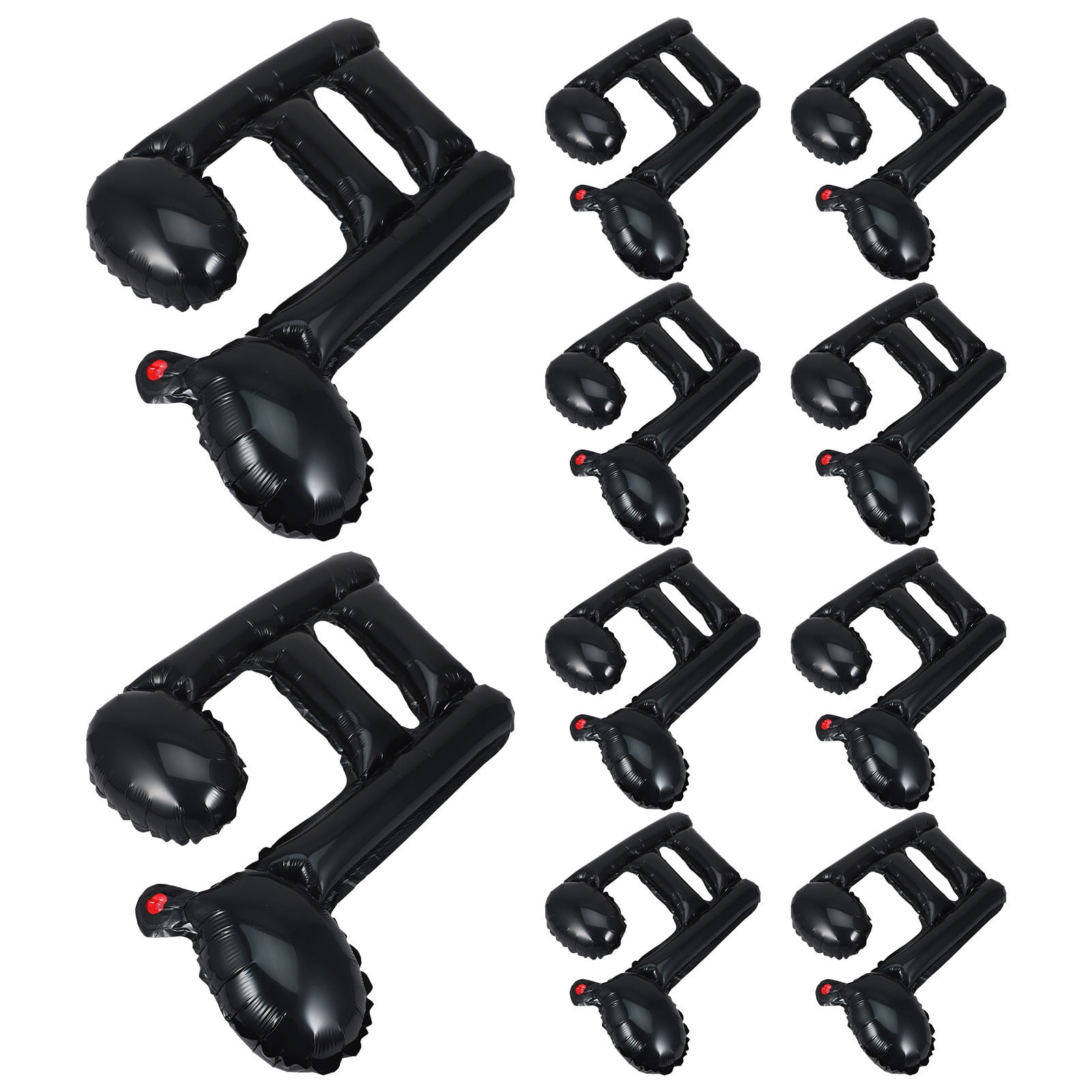 MLINS 10pcs Musical Note Balloons Birthday Bar Balloons Party Scene ...