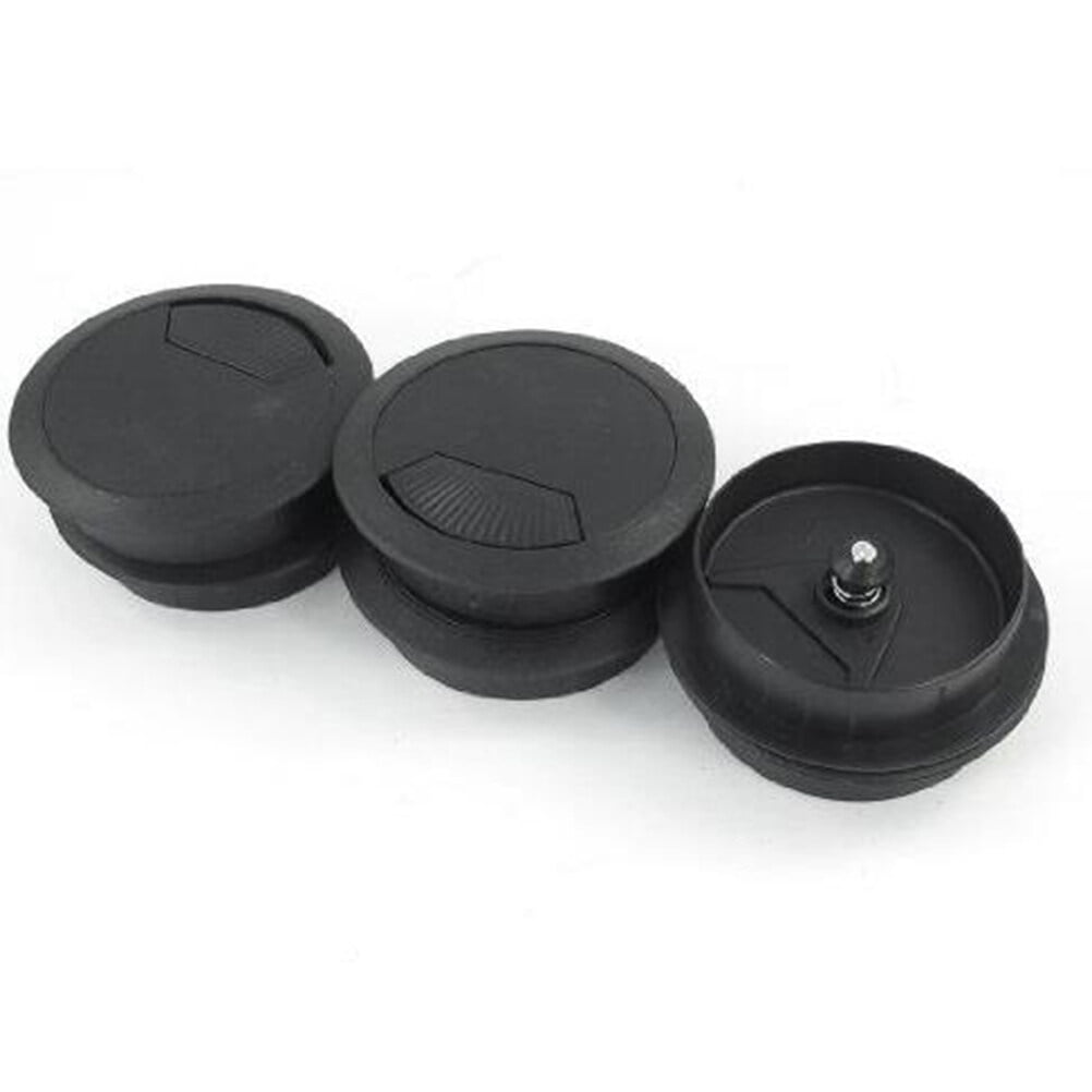 MLINS 10pcs Office PC Computer Desk Grommet Cable Hole Cover 50mm ...