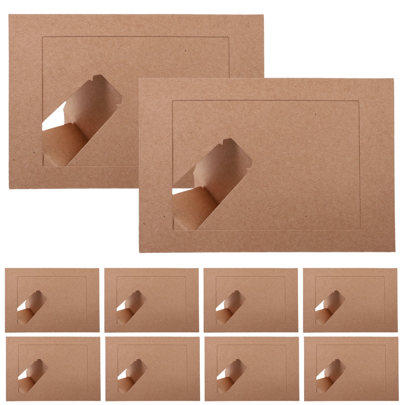 MLINS 10pcs Paper Picture Frame Paper Photo Holder Single Photo Display ...