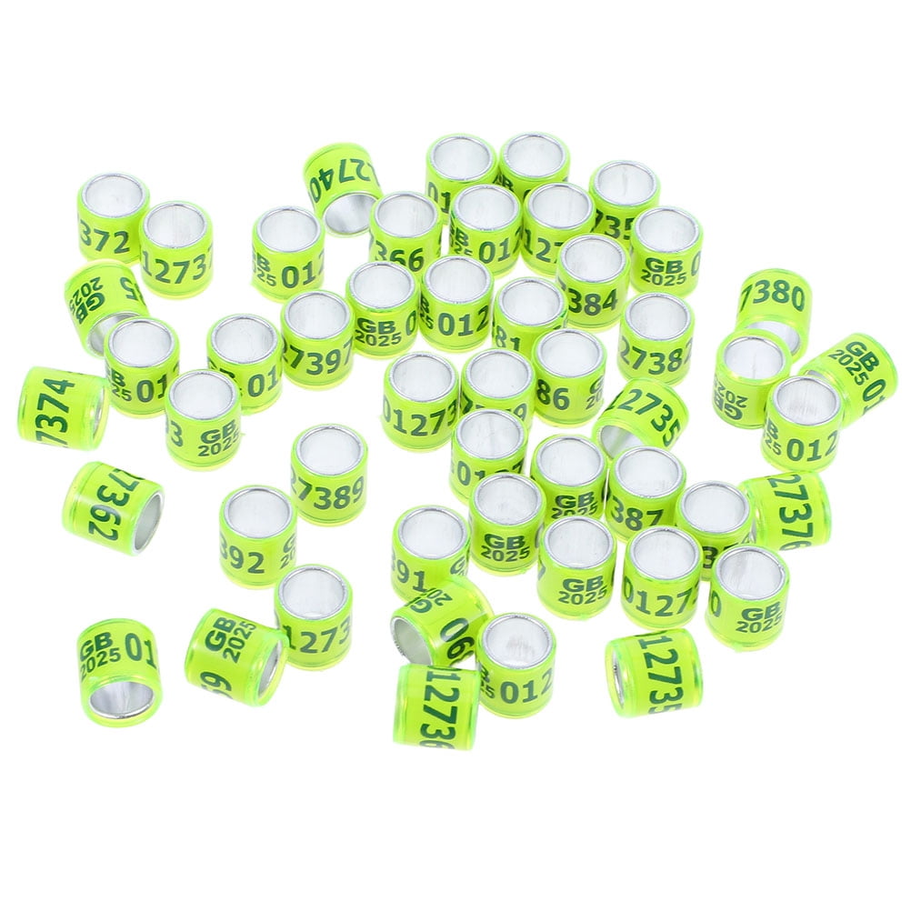 MLINS 10pcs Pigeon Leg Rings Pigeon Race Markers Pigeon Rings Racing ...