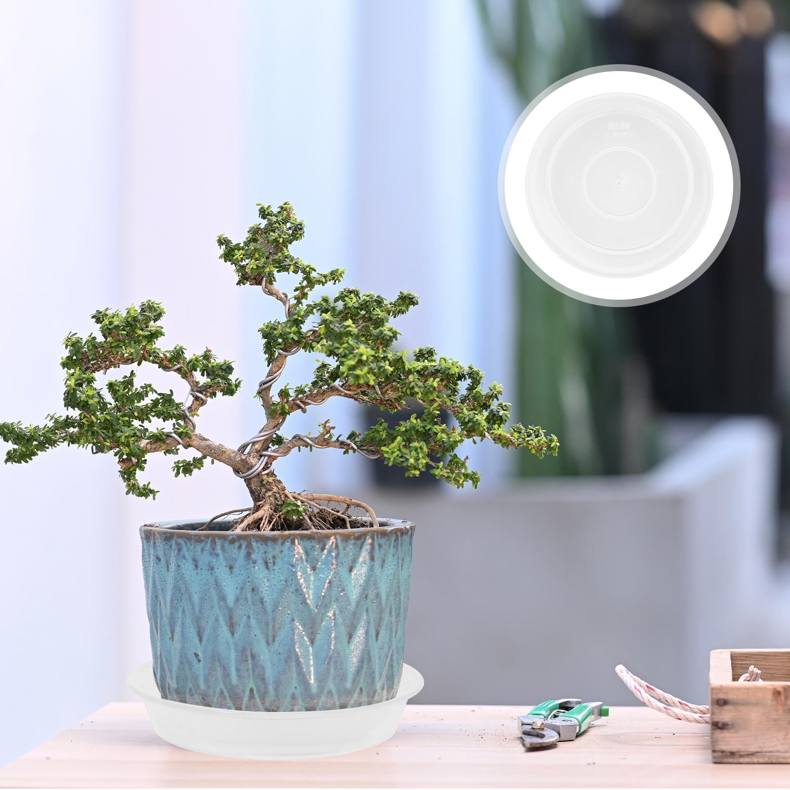 MLINS 10pcs Plant Pot Tray Plastic Plant Saucer Plant Saucer Drip ...