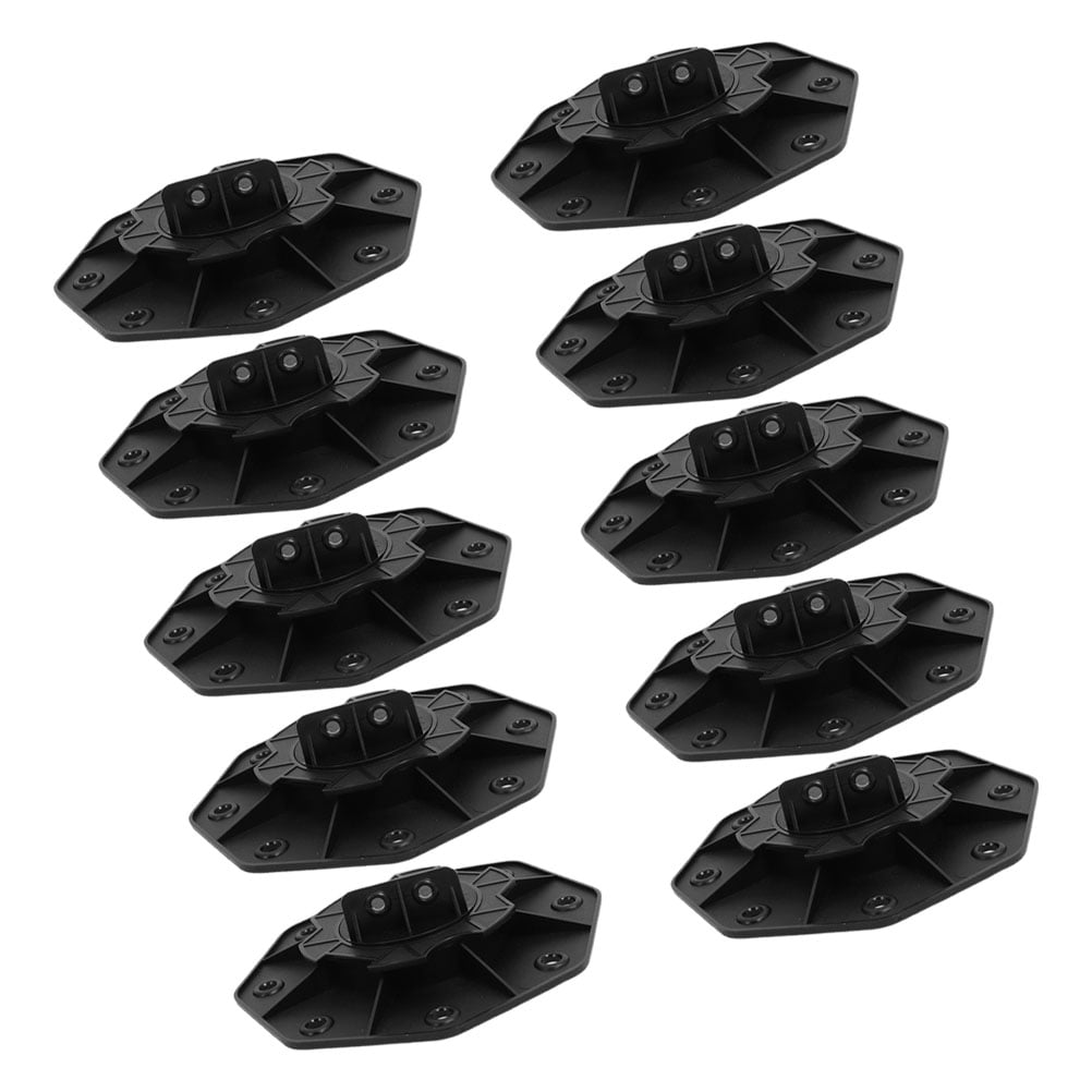 MLINS 10pcs Plastic Deck Base Adjustable Deck Base Plastic Deck Support ...