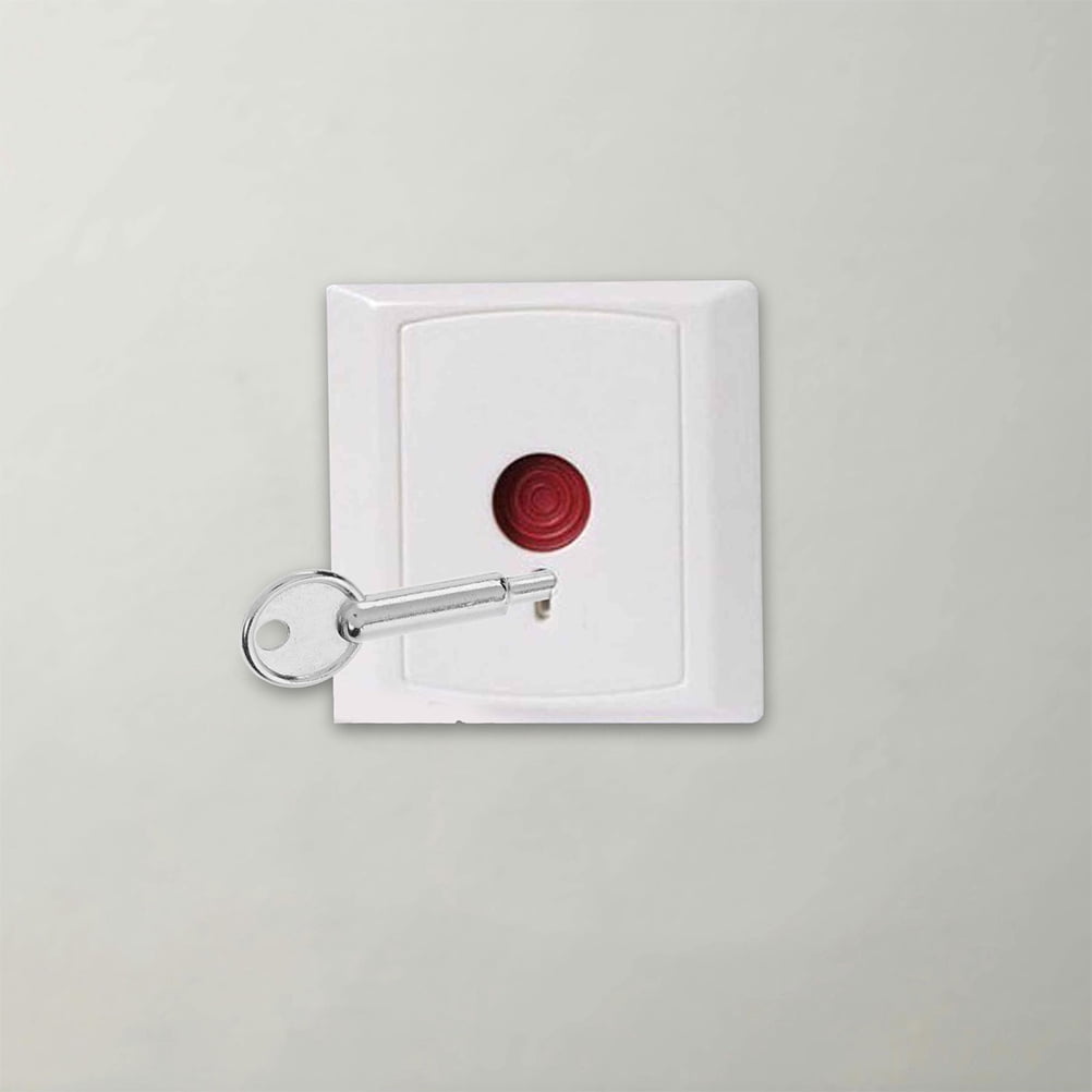 MLINS 10pcs Replacement Emergency Button Key For Alarm Reset Button Key ...