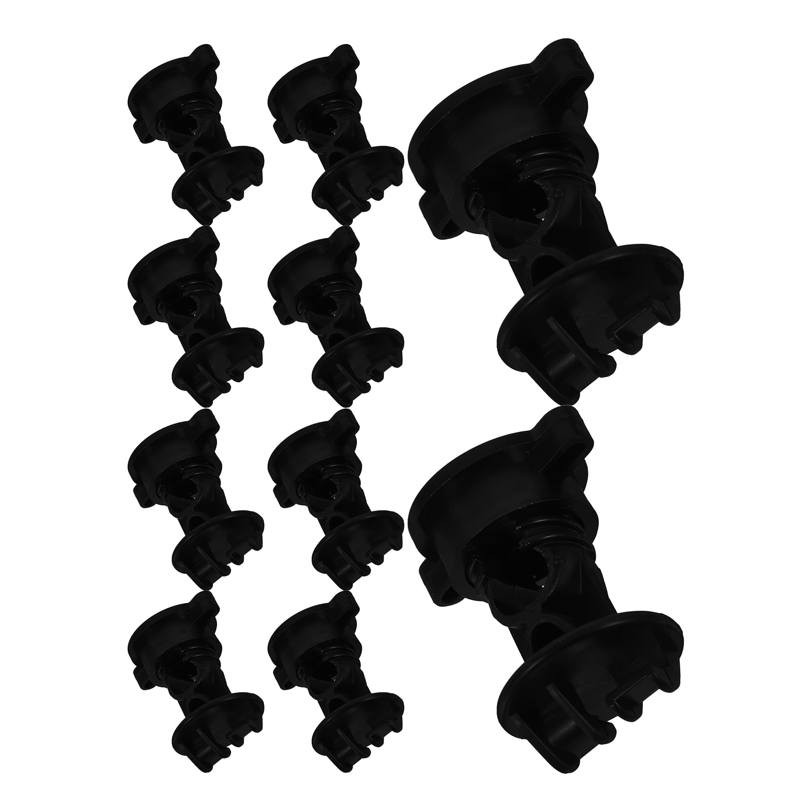 MLINS 10pcs Round Post Insulators Farm Electric Fence Wire Insulator ...