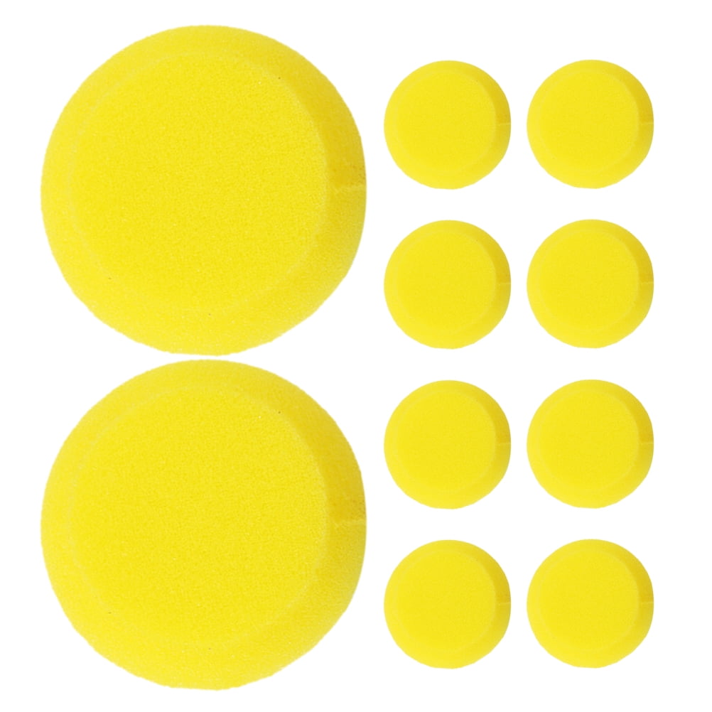 MLINS 10pcs Round Sponge Paint Brushes For Kids Early Education ...