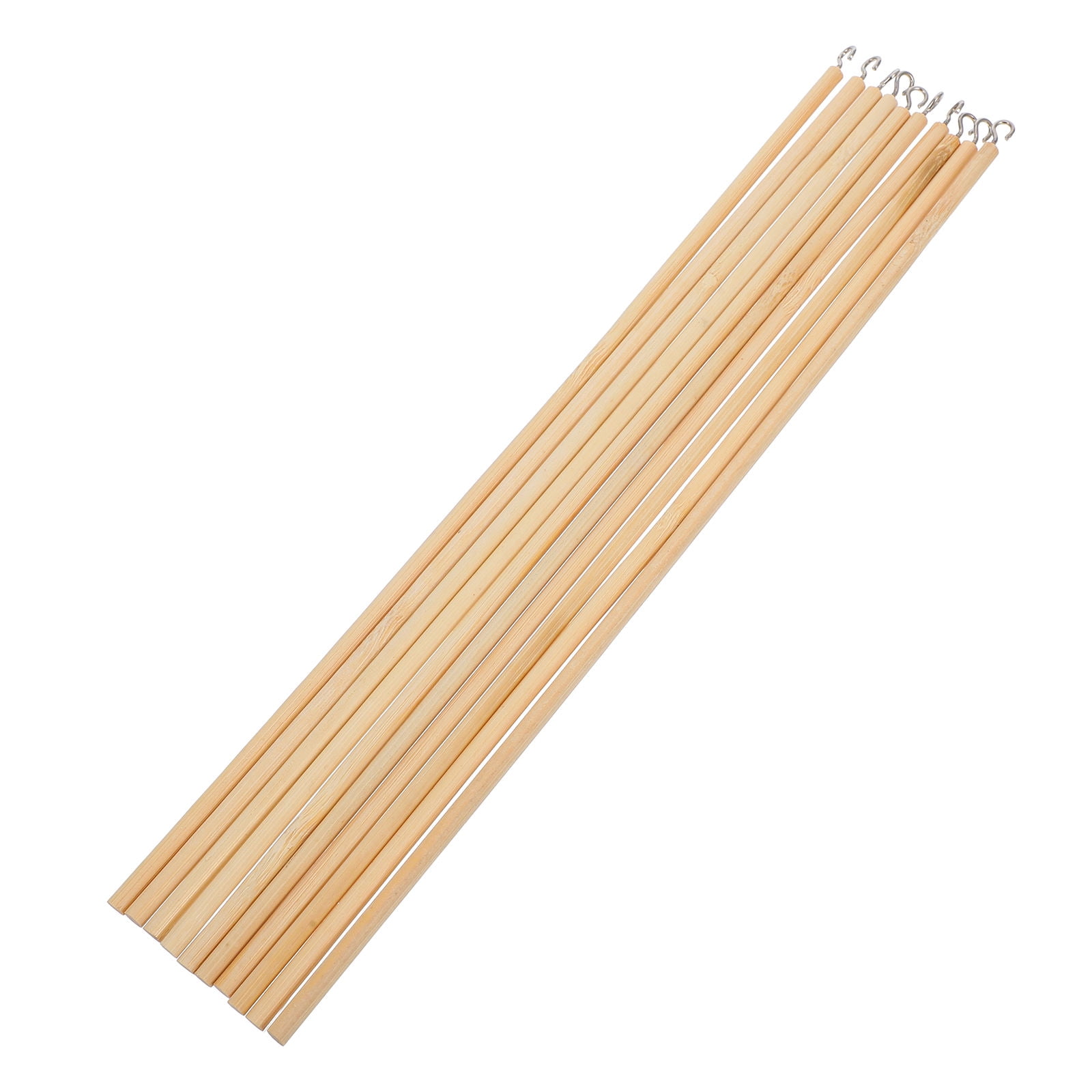 MLINS 10pcs Round Wood Craft Sticks For Shadow Puppetry Manipulation ...