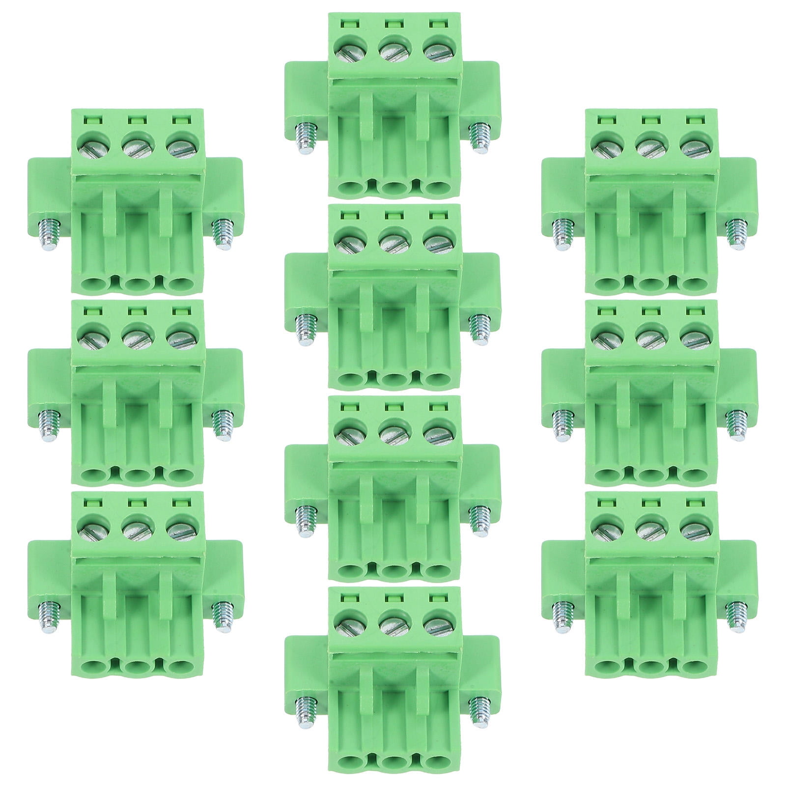 MLINS 10pcs Screw Terminal Connector Terminal Block Connector 3Pin ...