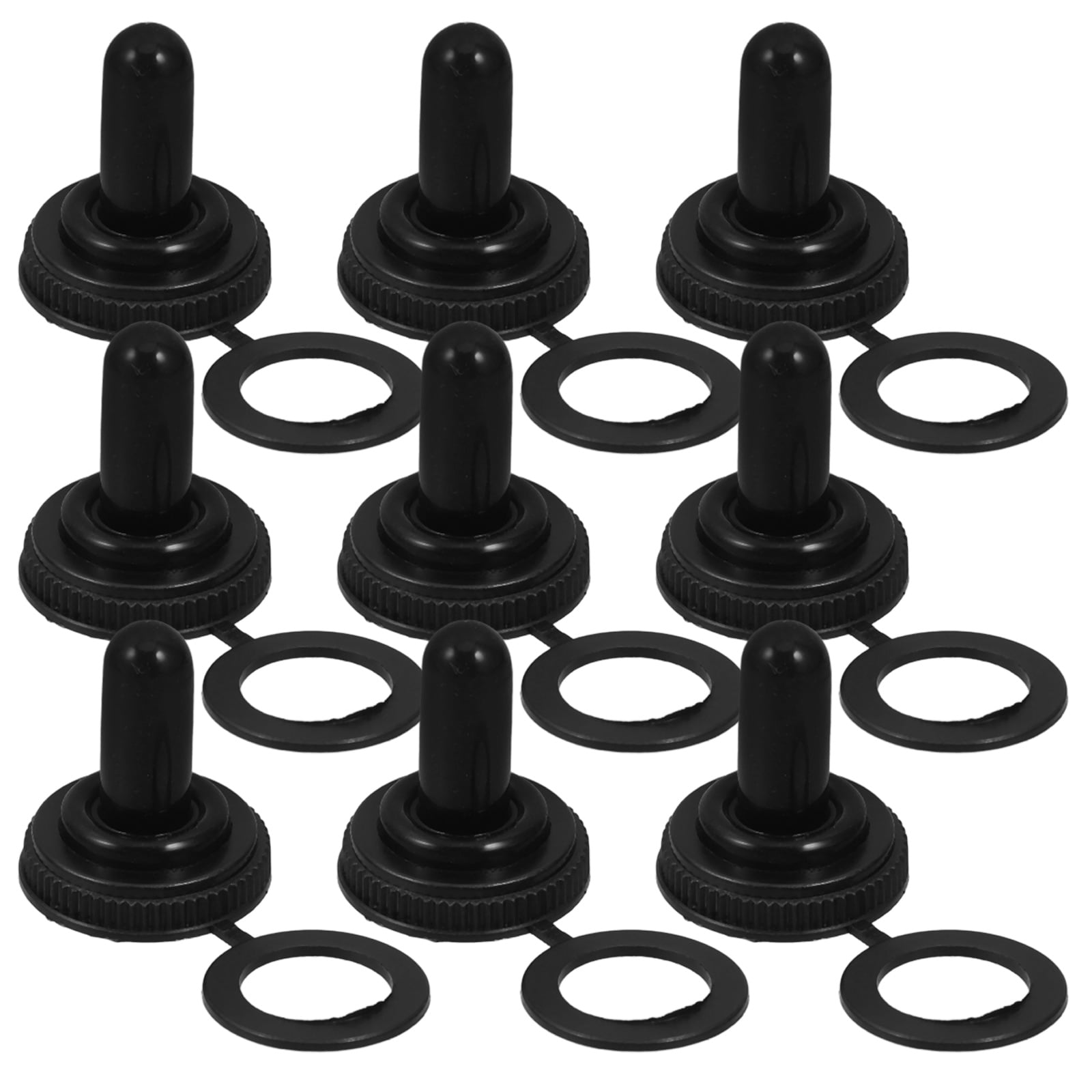 MLINS 10pcs Switch Cover 12mm Toggle Switch Cover Protective Cap Long ...
