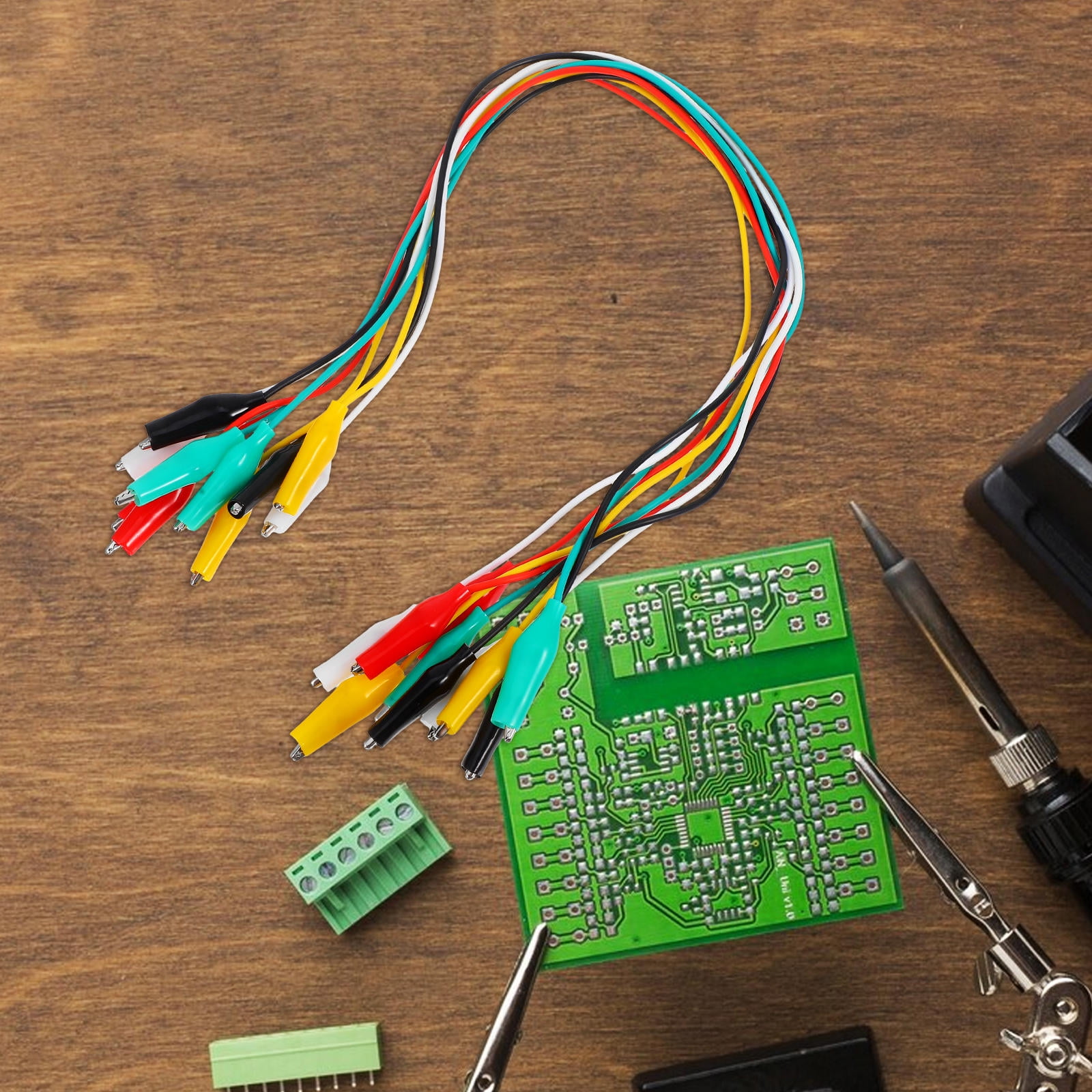 MLINS 10pcs Test Leads Probes Banana Plug Digital Multimeter Probes ...