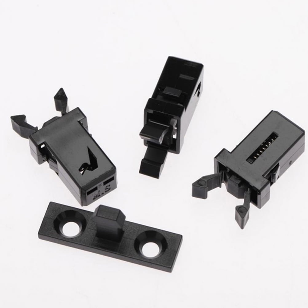 MLINS 10pcs Trash Can Plastic Lock Self Push-Type Self Locking Switch ...