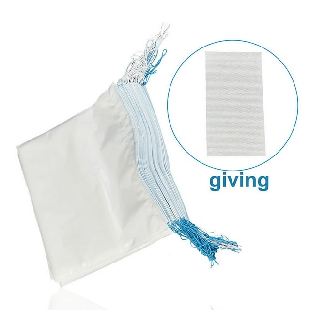 MLINS 10pcs Travel Vomit Bags With Ring Disposable Motion Sickness Bags ...