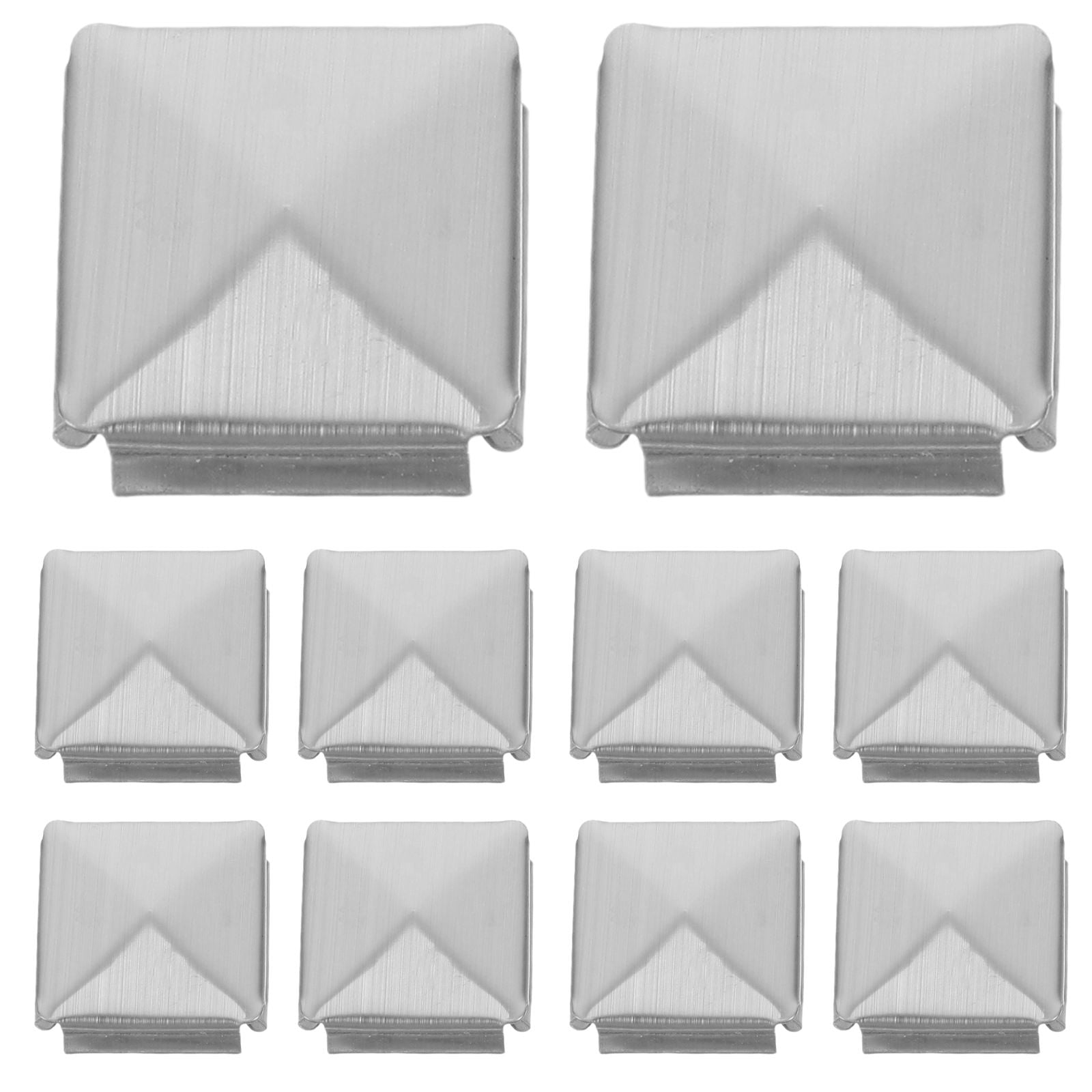 MLINS 10pcs Tube End Plug And Square Tube Inner Casing Plug Metal End ...