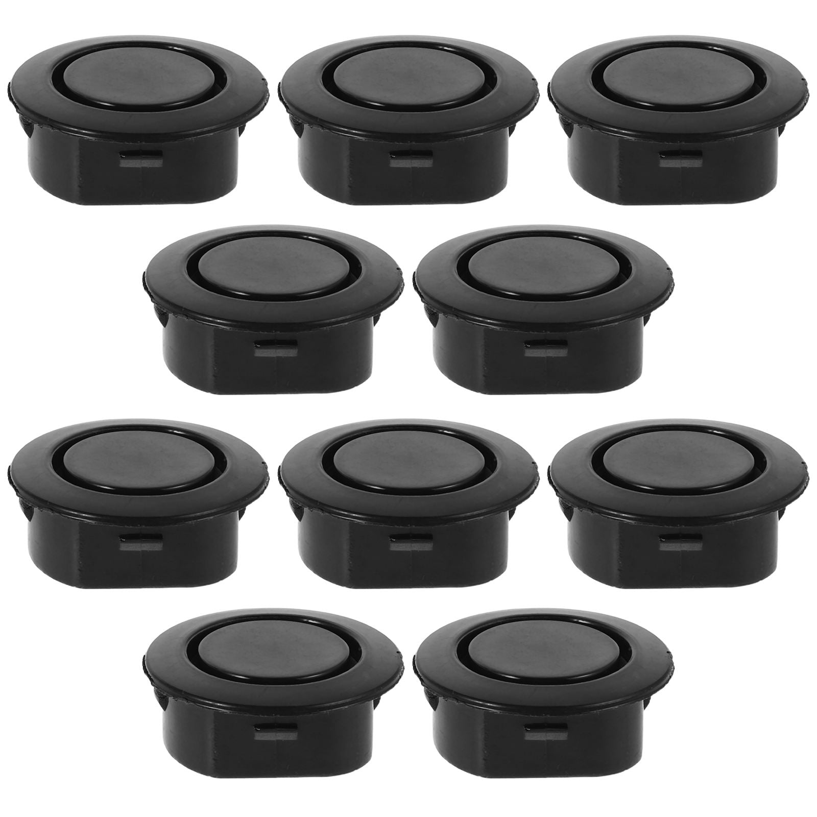 MLINS 10pcs Universal Car Bumper Hole Plug Plastic Radar Hole Cover ...