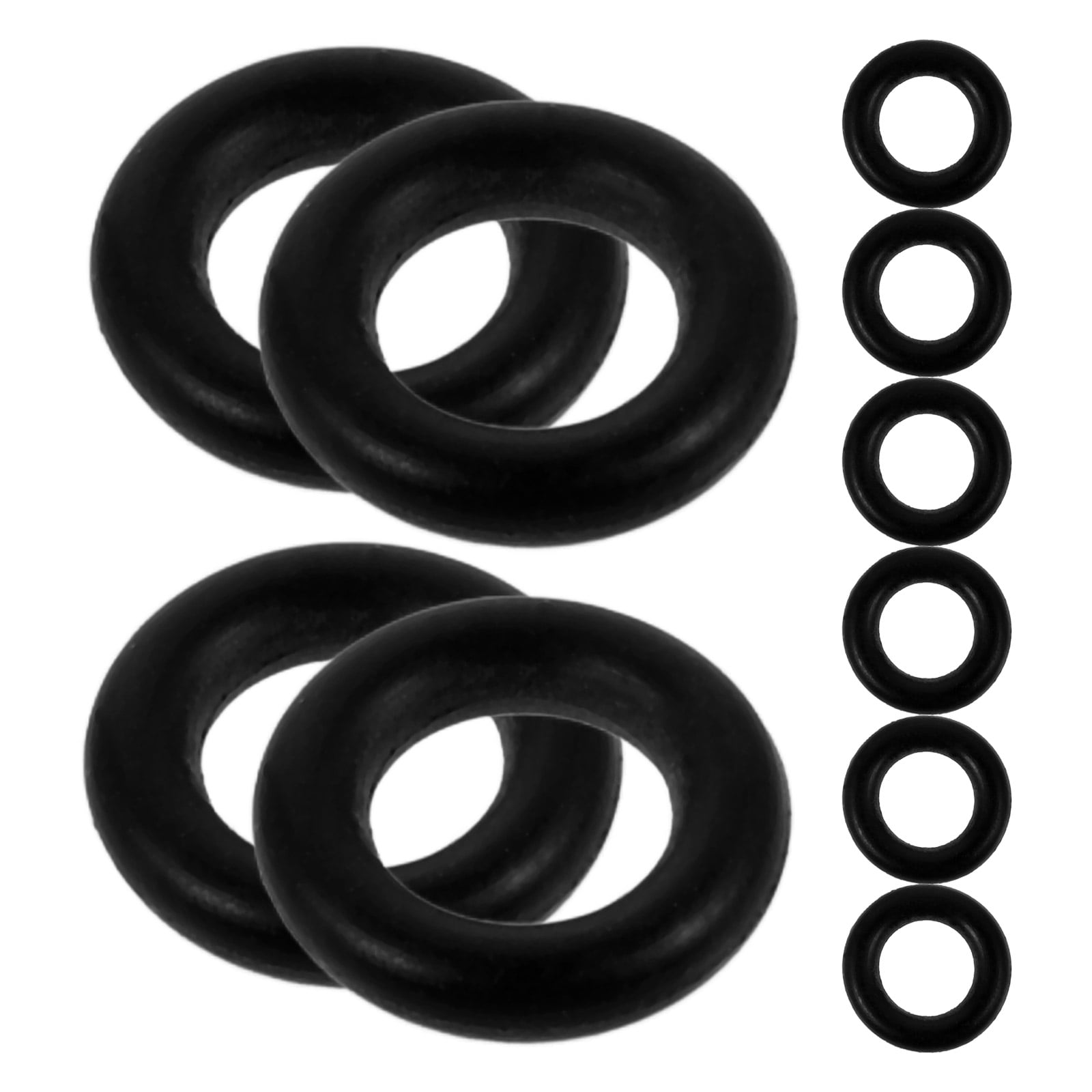 MLINS 10pcs Valve Stem Rubber Sealing Ring Kit Oil Return Valve Rings ...