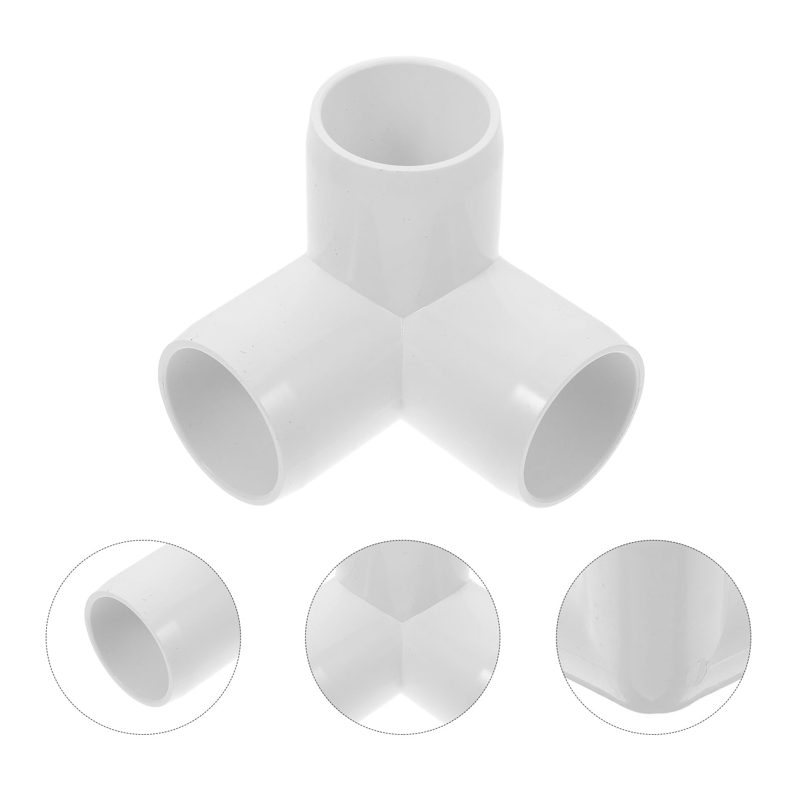 MLINS 10pcs Y-Shaped Three-Way Connector Pvc Pipe Fittings For ...
