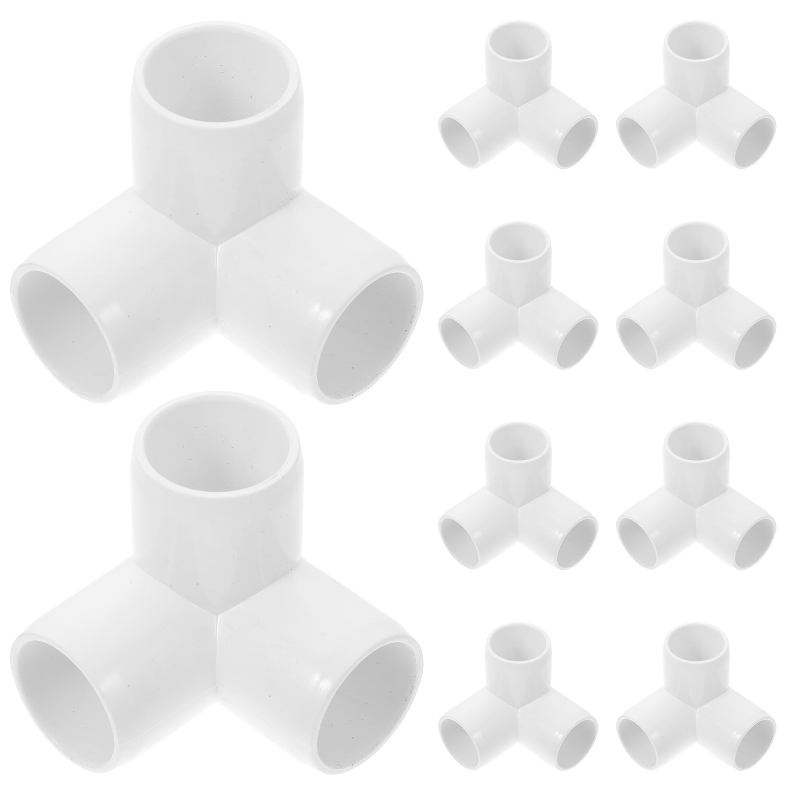 MLINS 10pcs Y Type Air Hose Splitter Set Pvc Pipe Fittings For ...