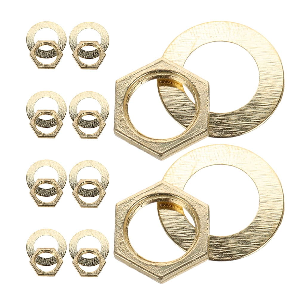 MLINS 11 Sets Wall Clock Repair Kit Nut Washer Quartz Clock Replacement ...